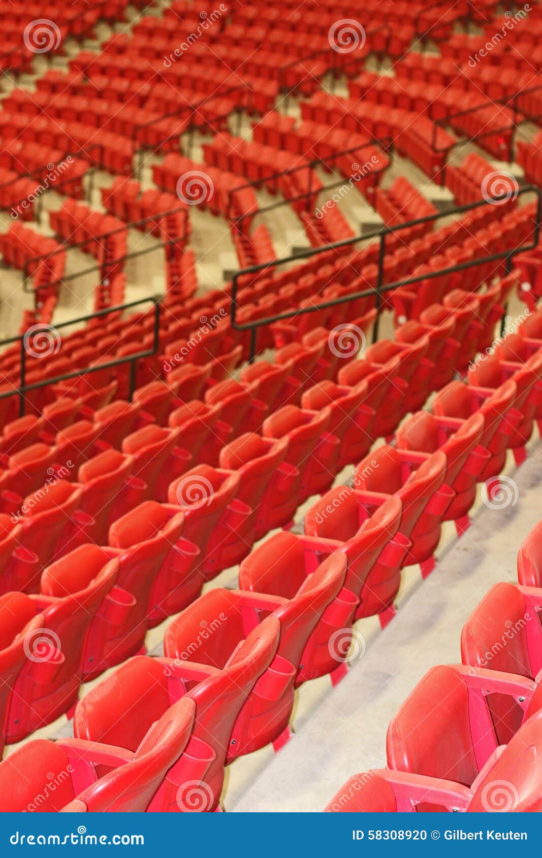 Empty Arena Seats Stock Photography | CartoonDealer.com #58308920