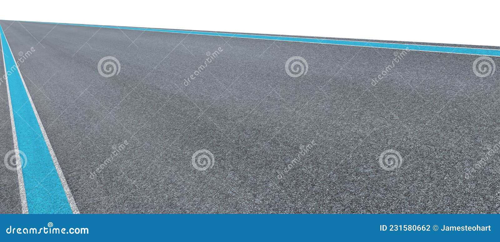 Empty Asphalt International Race Track Stock Photo - Image of lane ...