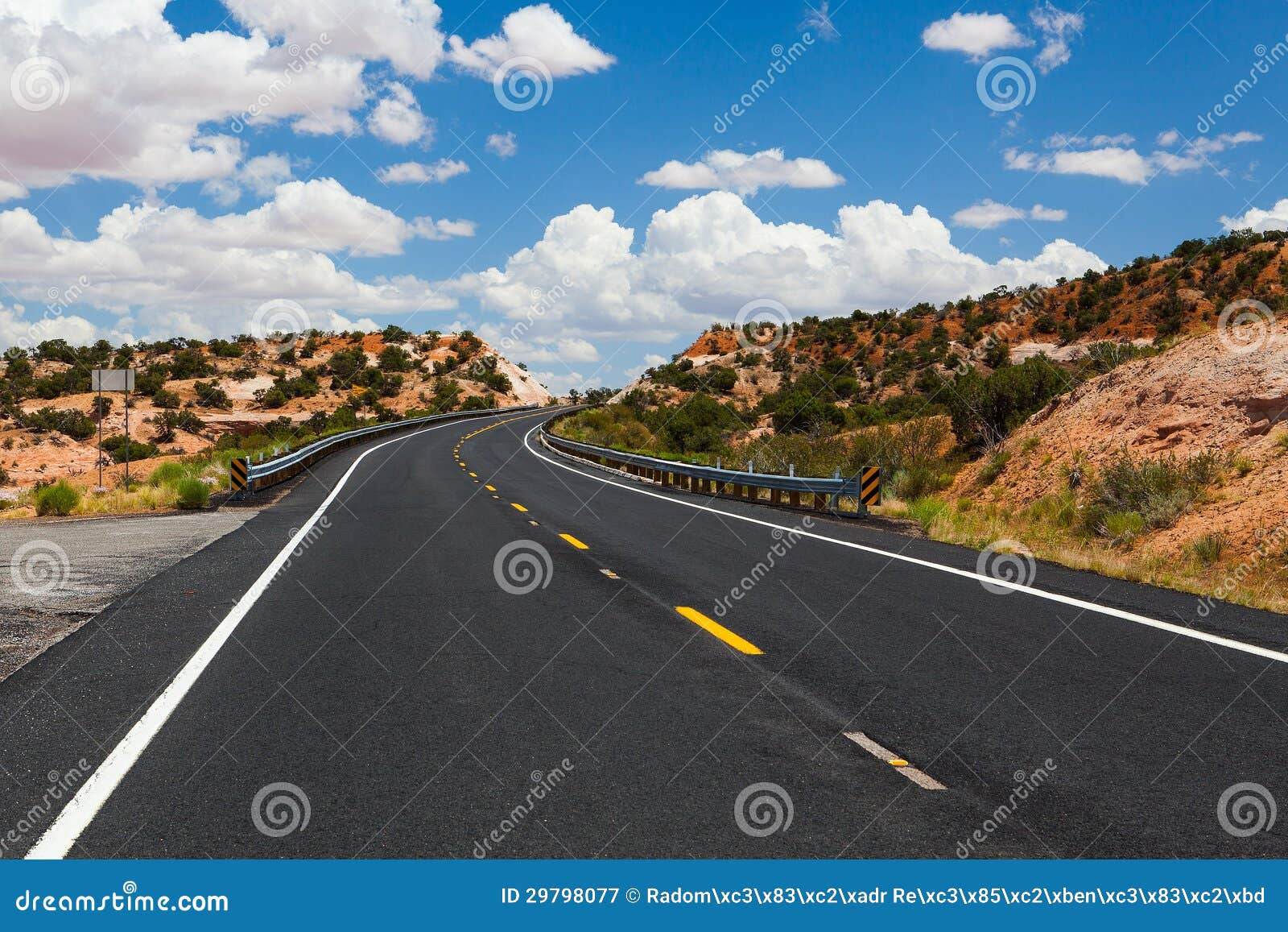 On the road in Arizona stock image. Image of deserts - 29798077