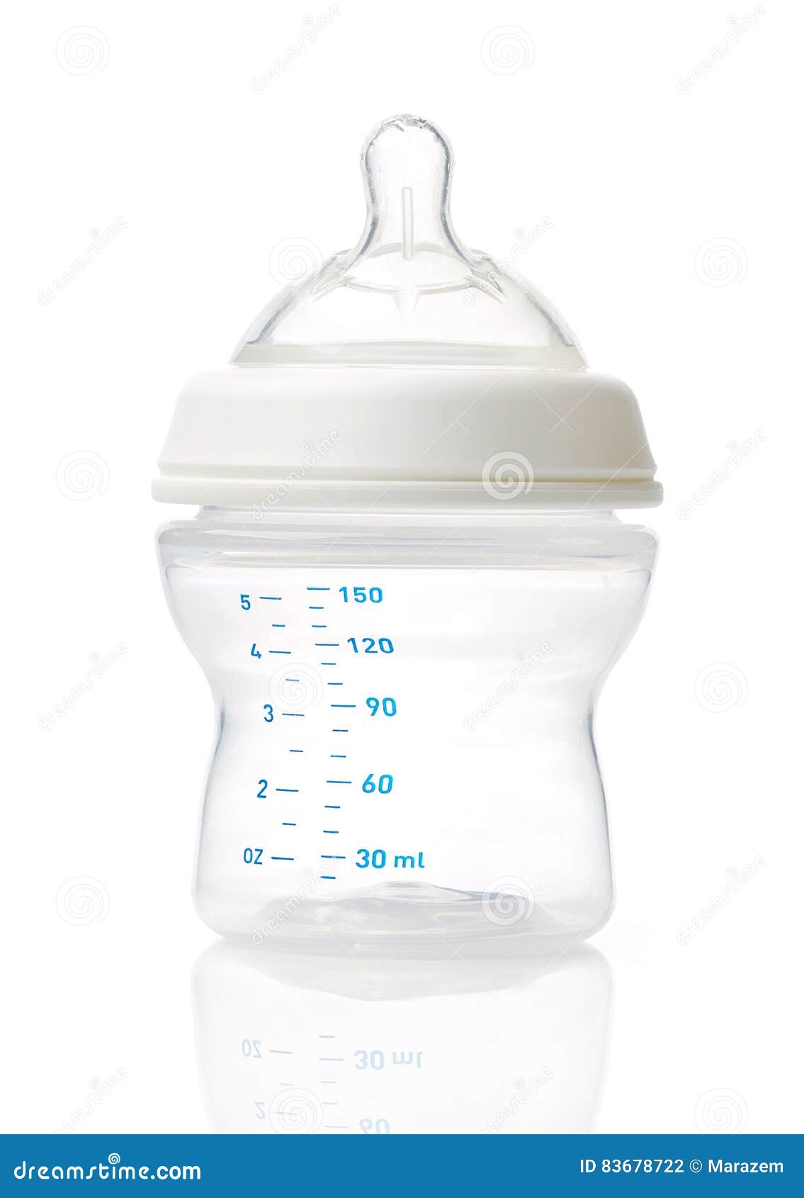 Empty baby bottle stock photo. Image of container, equipment - 83678722