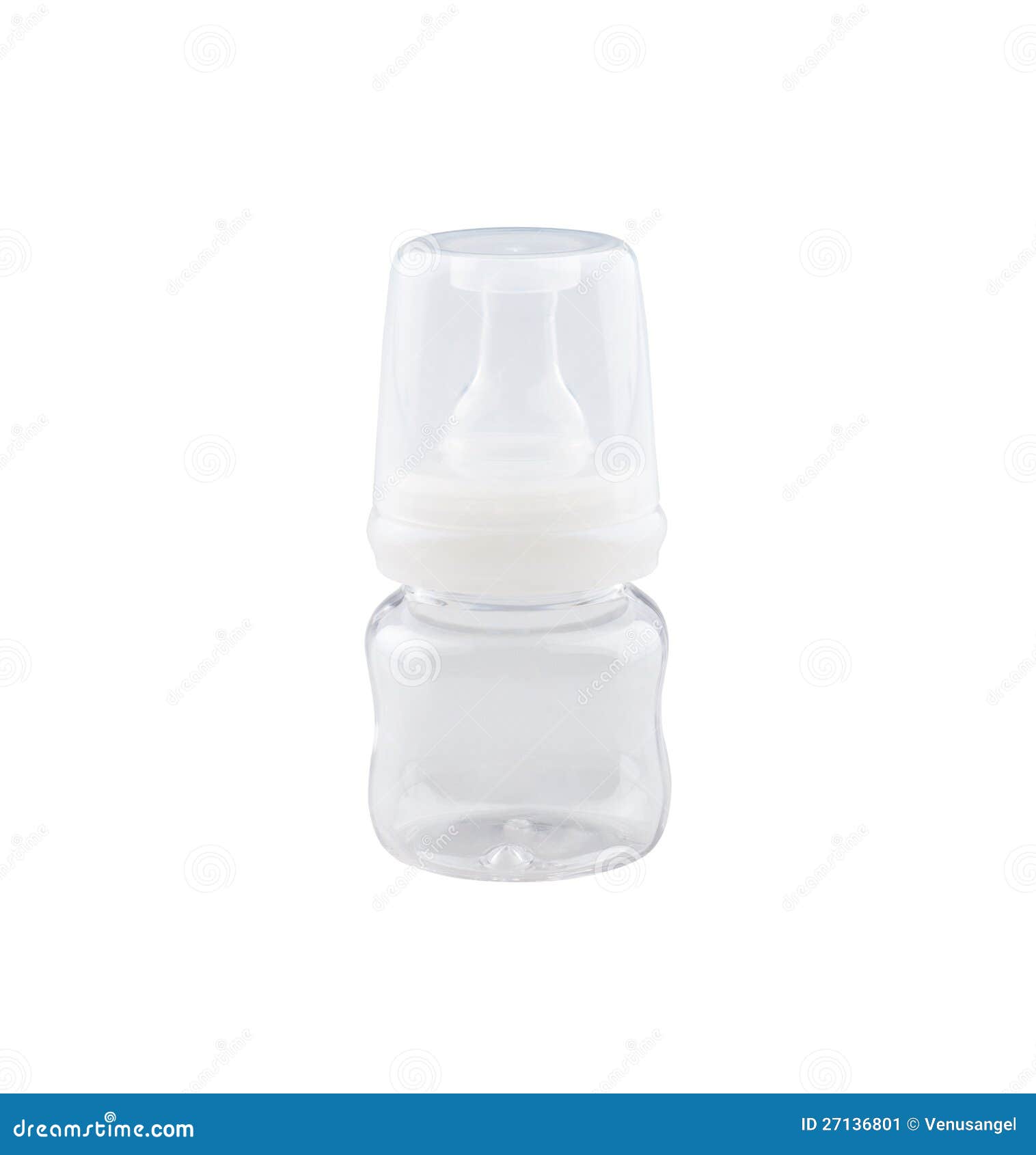 Empty baby milk bottle stock image. Image of infant, measure - 27136801