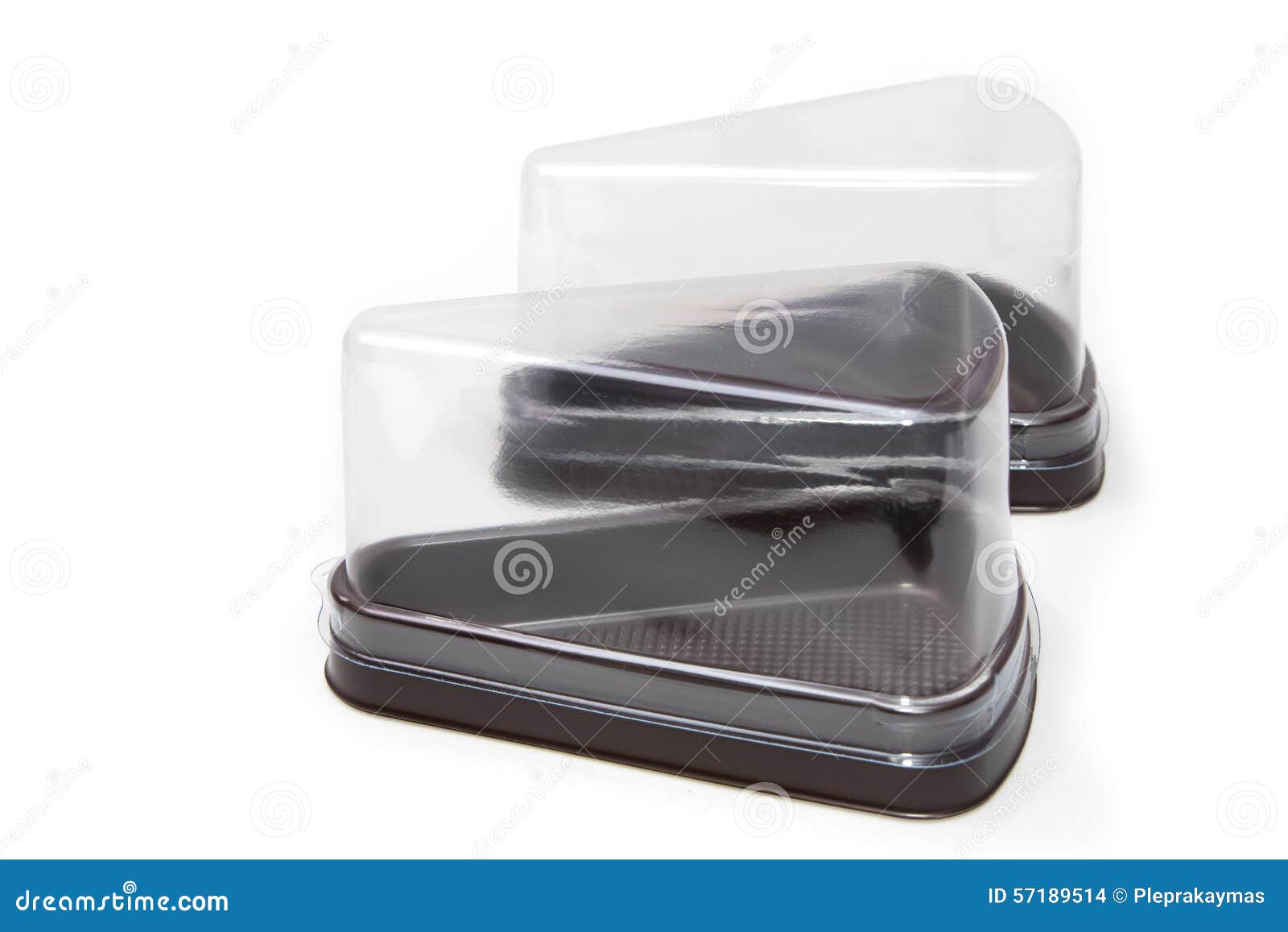Empty Bakery Plastic Package Stock Photo - Image of packaging, seal ...
