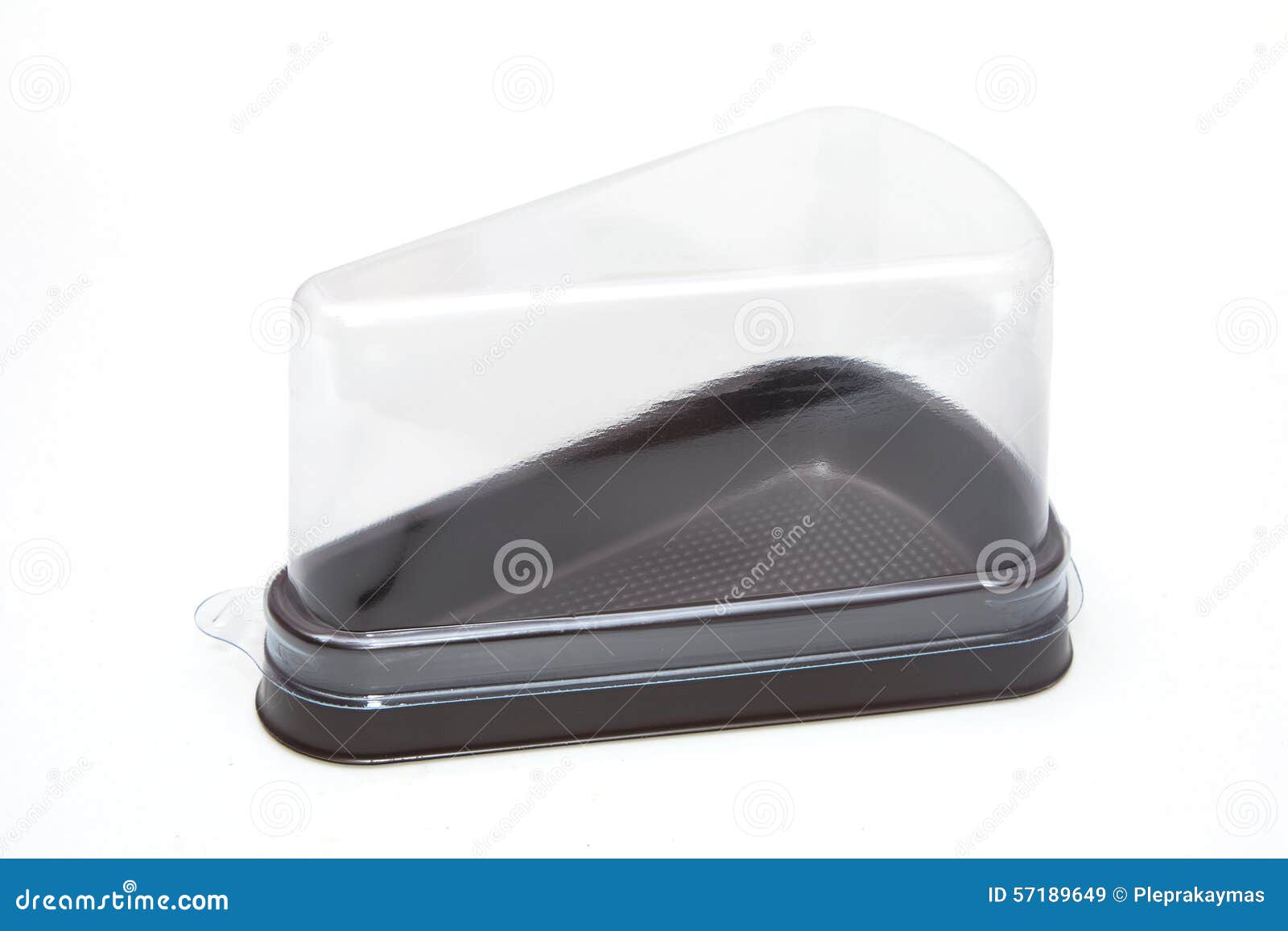 Empty Bakery Plastic Package Stock Image - Image of cake, plastic: 57189649