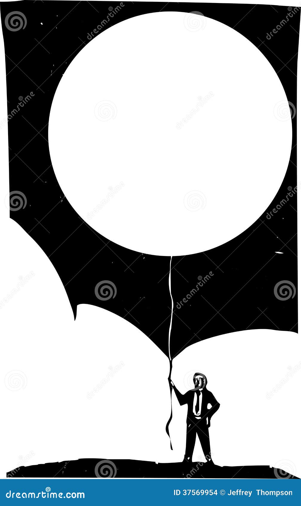 Empty Balloon stock vector. Illustration of business - 37569954
