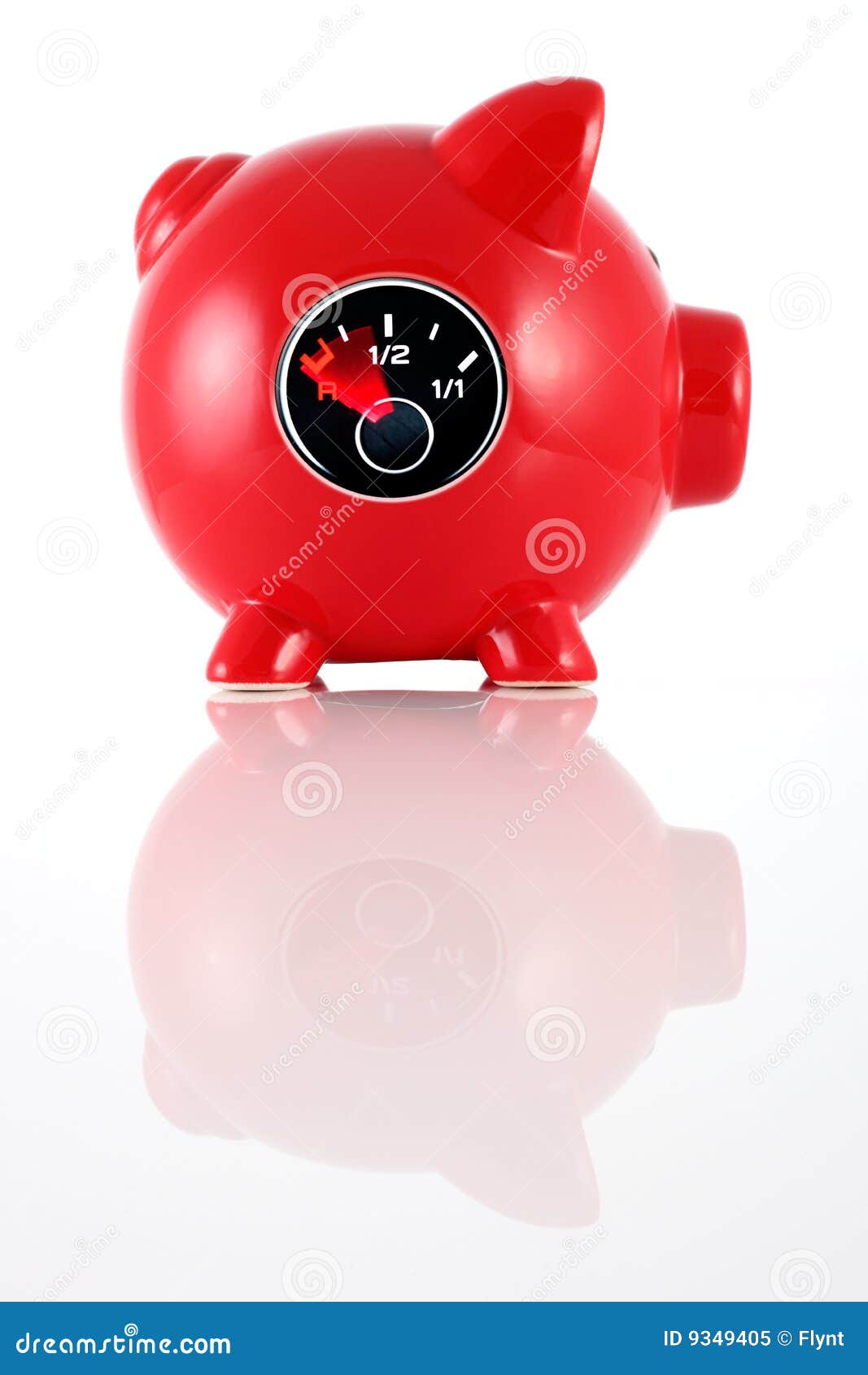 Empty bank account stock image. Image of piggy, empty - 9349405