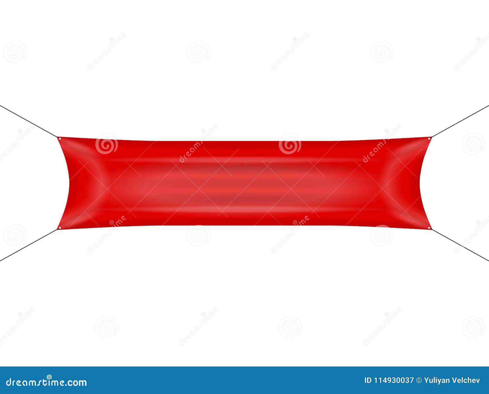 Empty banner stock vector. Illustration of vector, position - 114930037