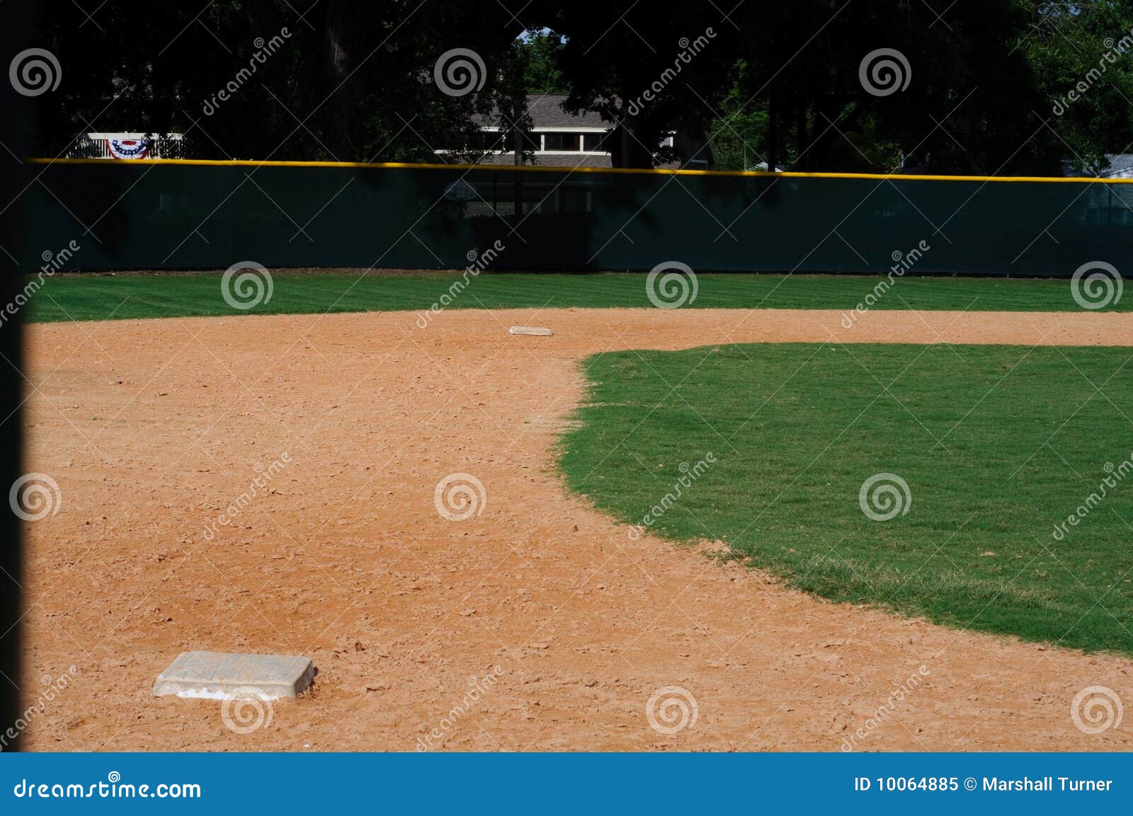 Empty Baseball Field stock image. Image of game, dirt - 10064885