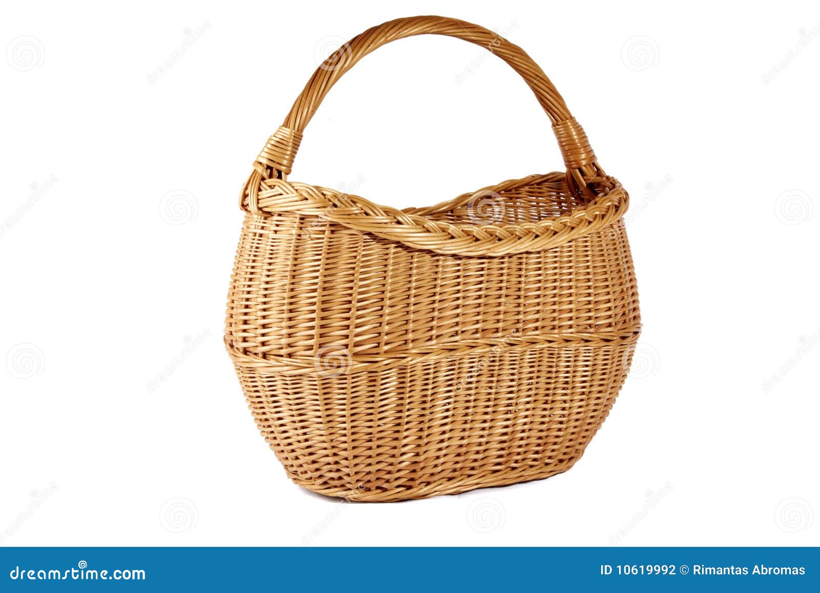 Empty basket stock photo. Image of objects, homemade - 10619992