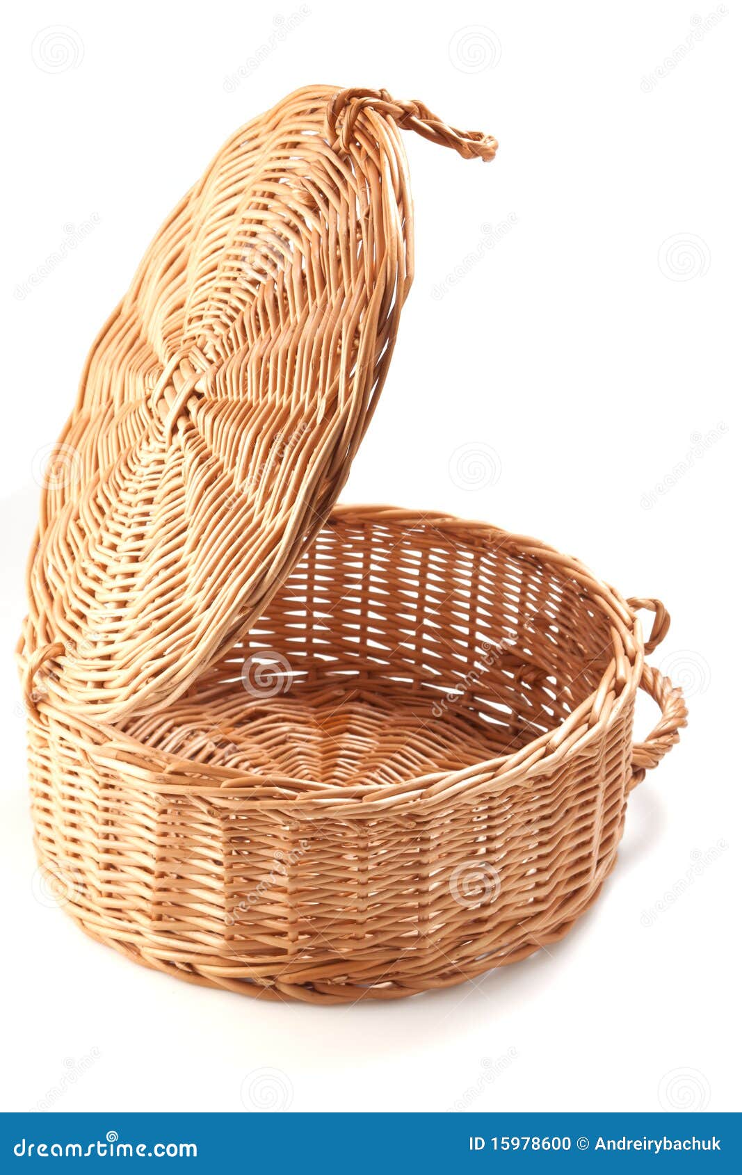 Empty basket stock photo. Image of white, homemade, decorative - 15978600