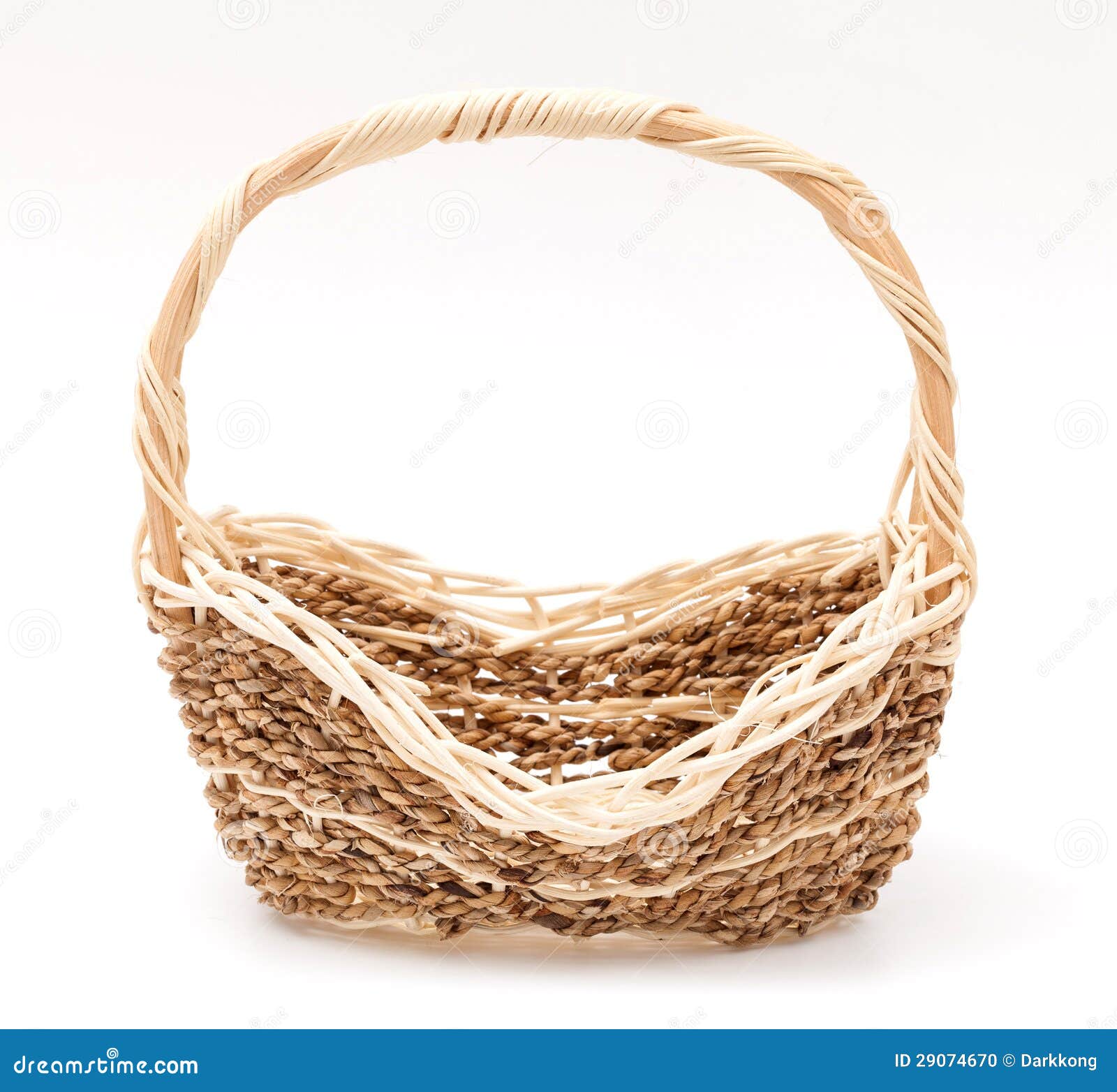 Empty basket stock photo. Image of fiber, organic, close - 29074670