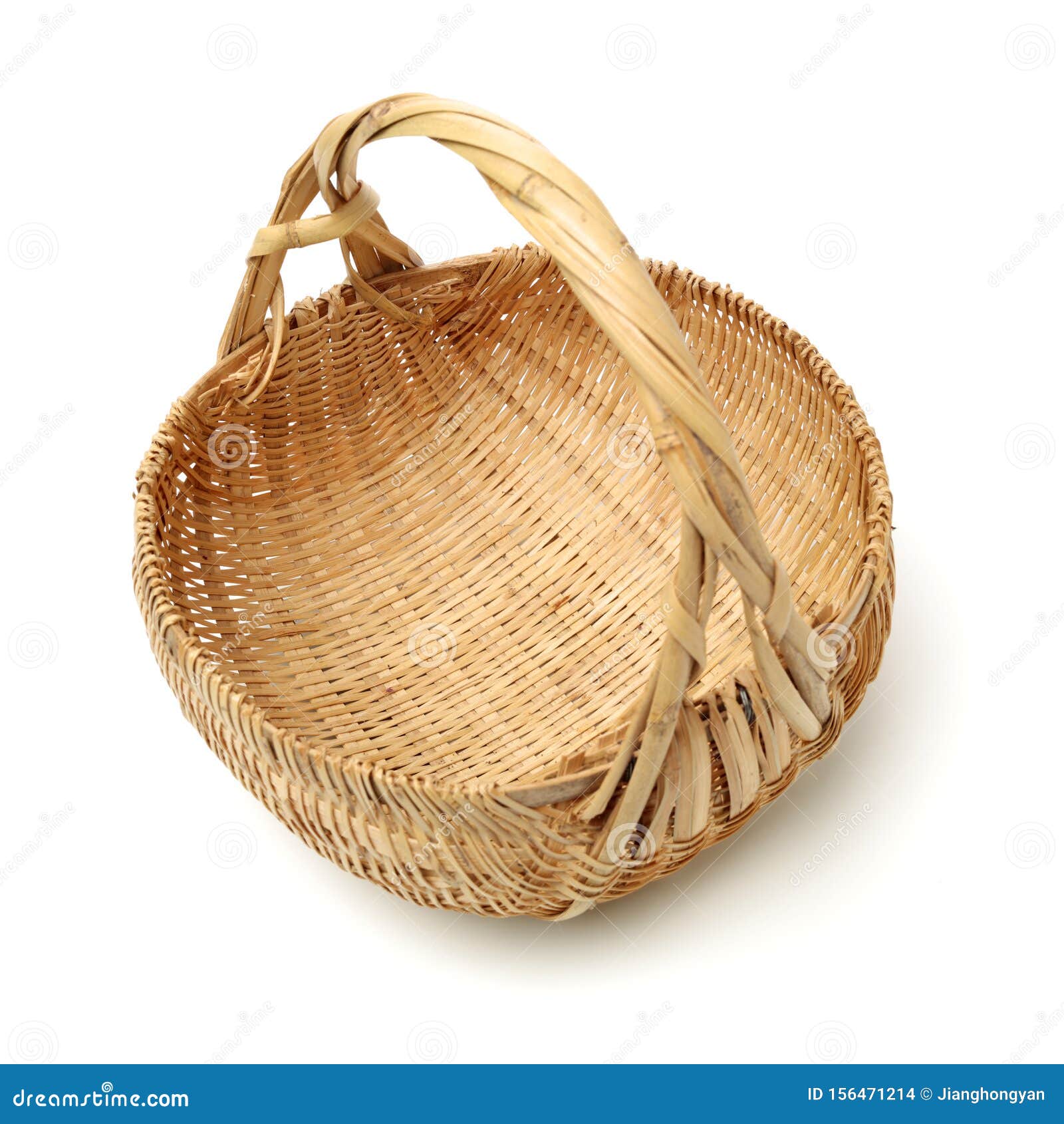 Empty basket stock photo. Image of container, handmade - 156471214