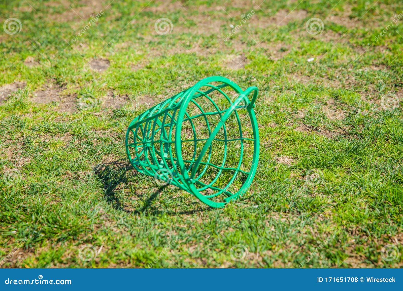 Empty Basket of Golf Balls in the Golf Course in Otocec, Slovenia Stock ...