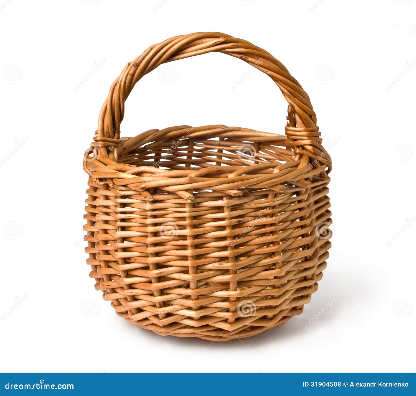 Empty basket stock photo. Image of home, food, bakery - 31904508