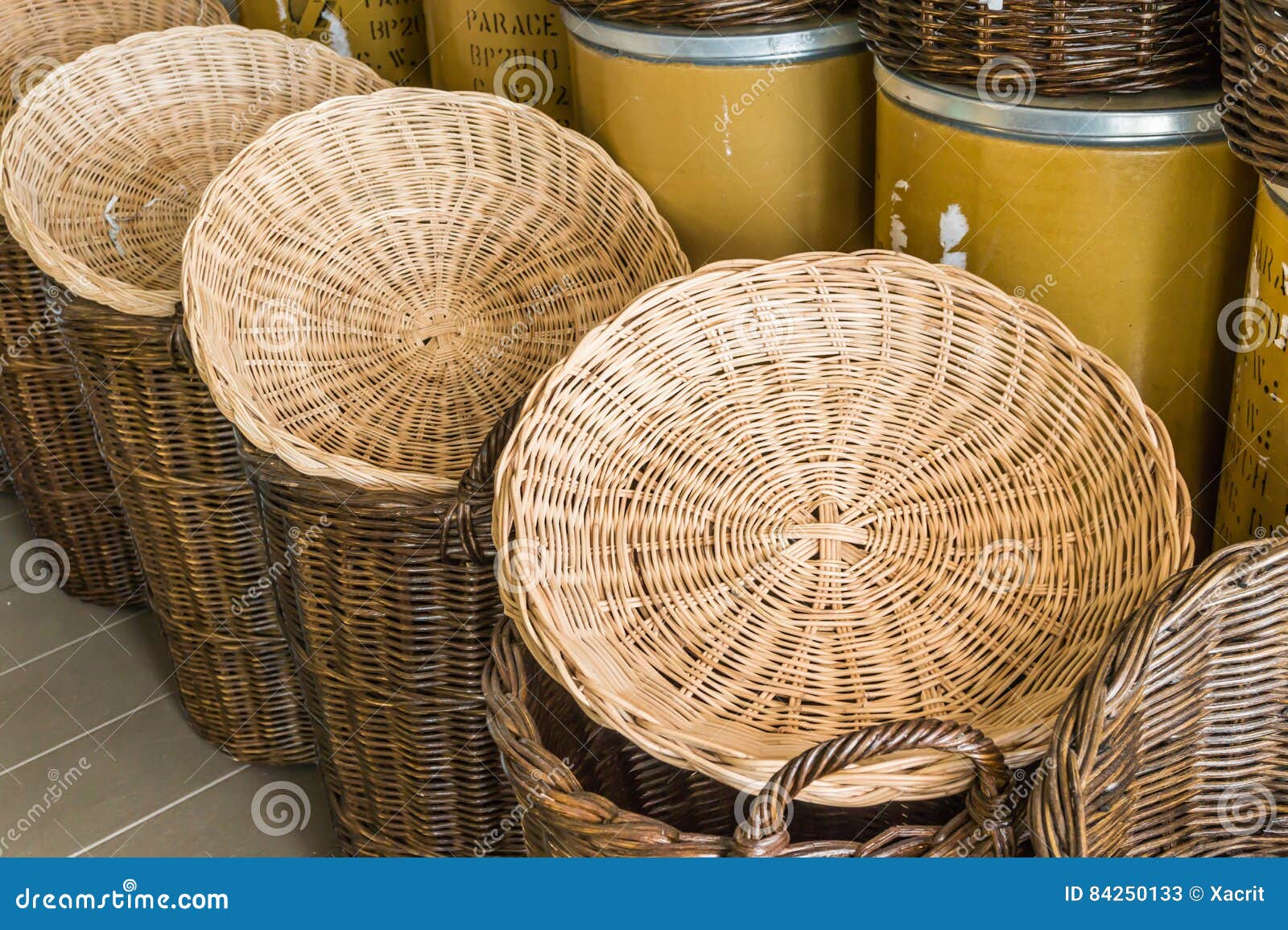 Empty Baskets Stock Photography | CartoonDealer.com #119207012