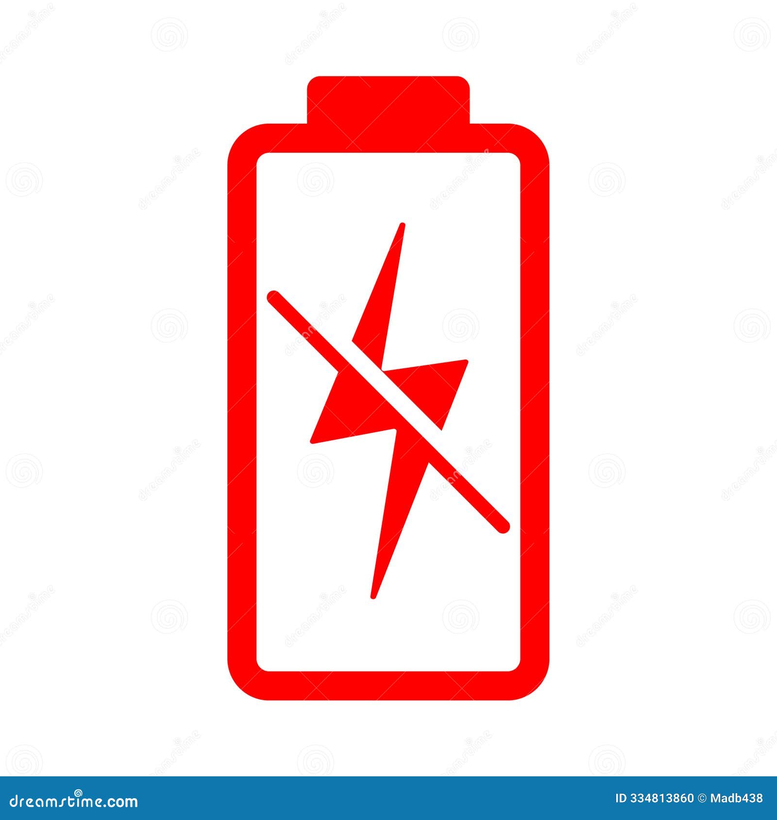 Empty Battery Level, In Line Design, Green. Empty, Battery, Level, Low, Power, Energy, Depleted ...