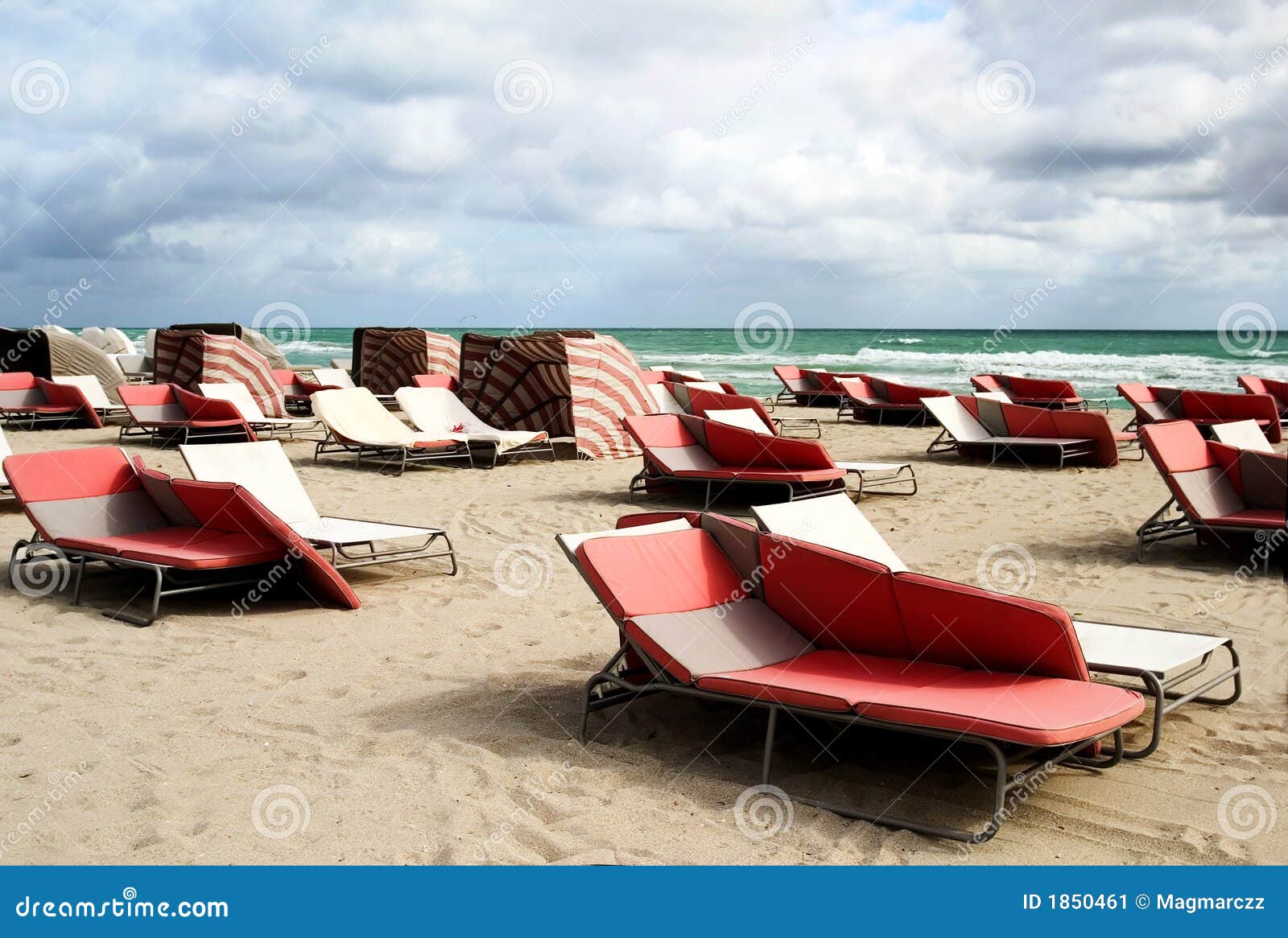 Empty beach stock image. Image of relaxing, tanning, shore - 1850461
