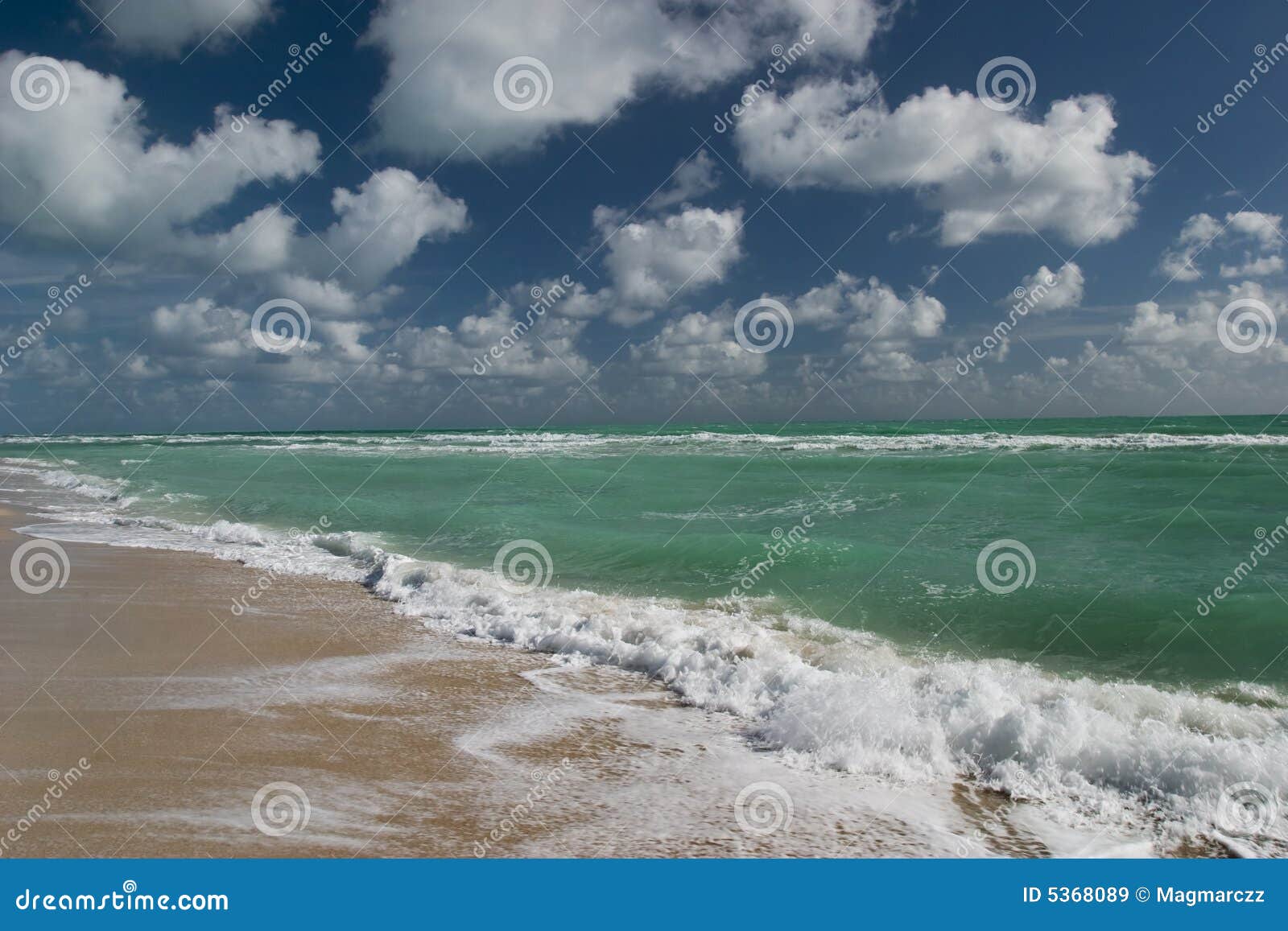 Empty beach stock image. Image of coast, clouds, holiday - 5368089