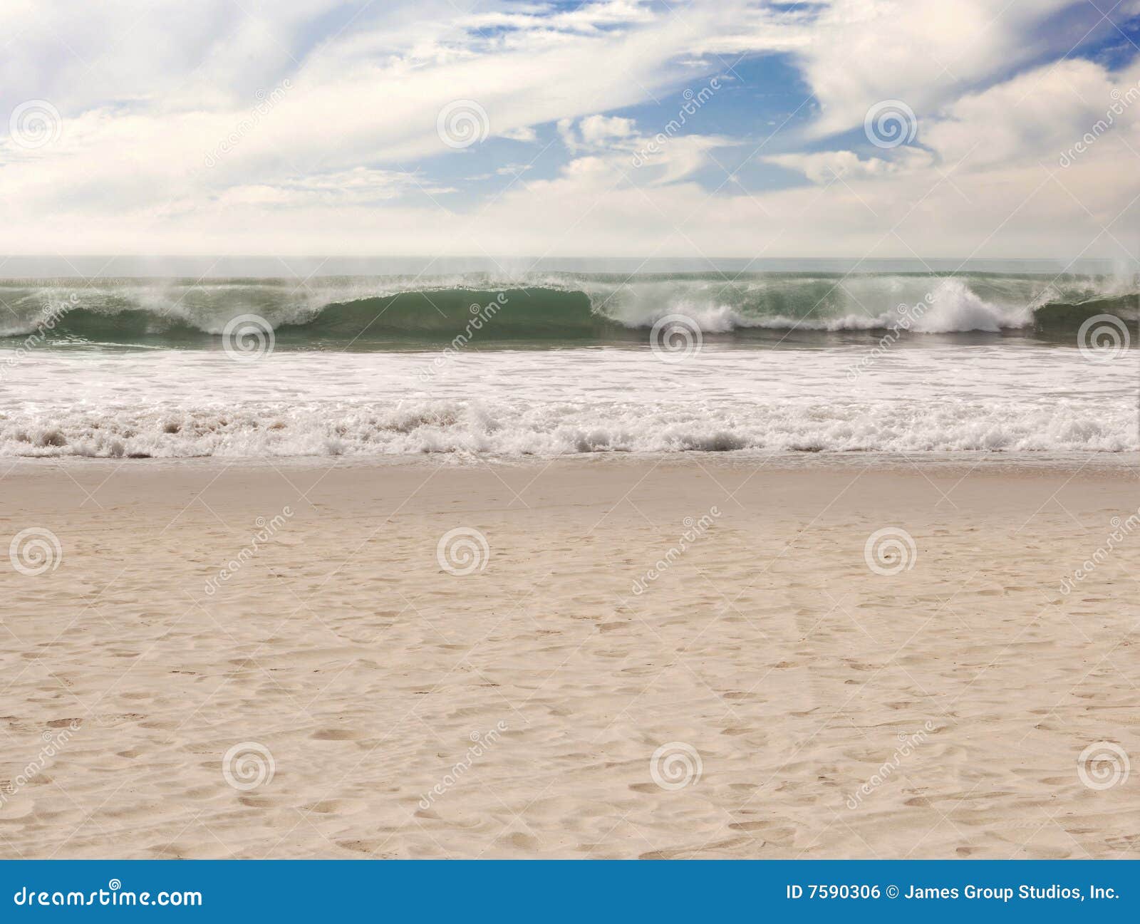 Empty Beach stock photo. Image of caribbean, ocean, paradise - 7590306