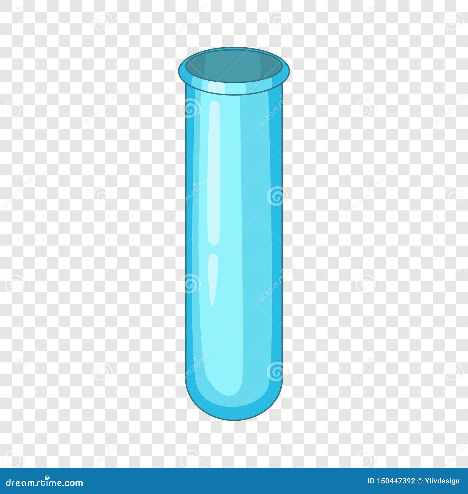 Empty Beaker Icon, Cartoon Style Stock Vector - Illustration of ...