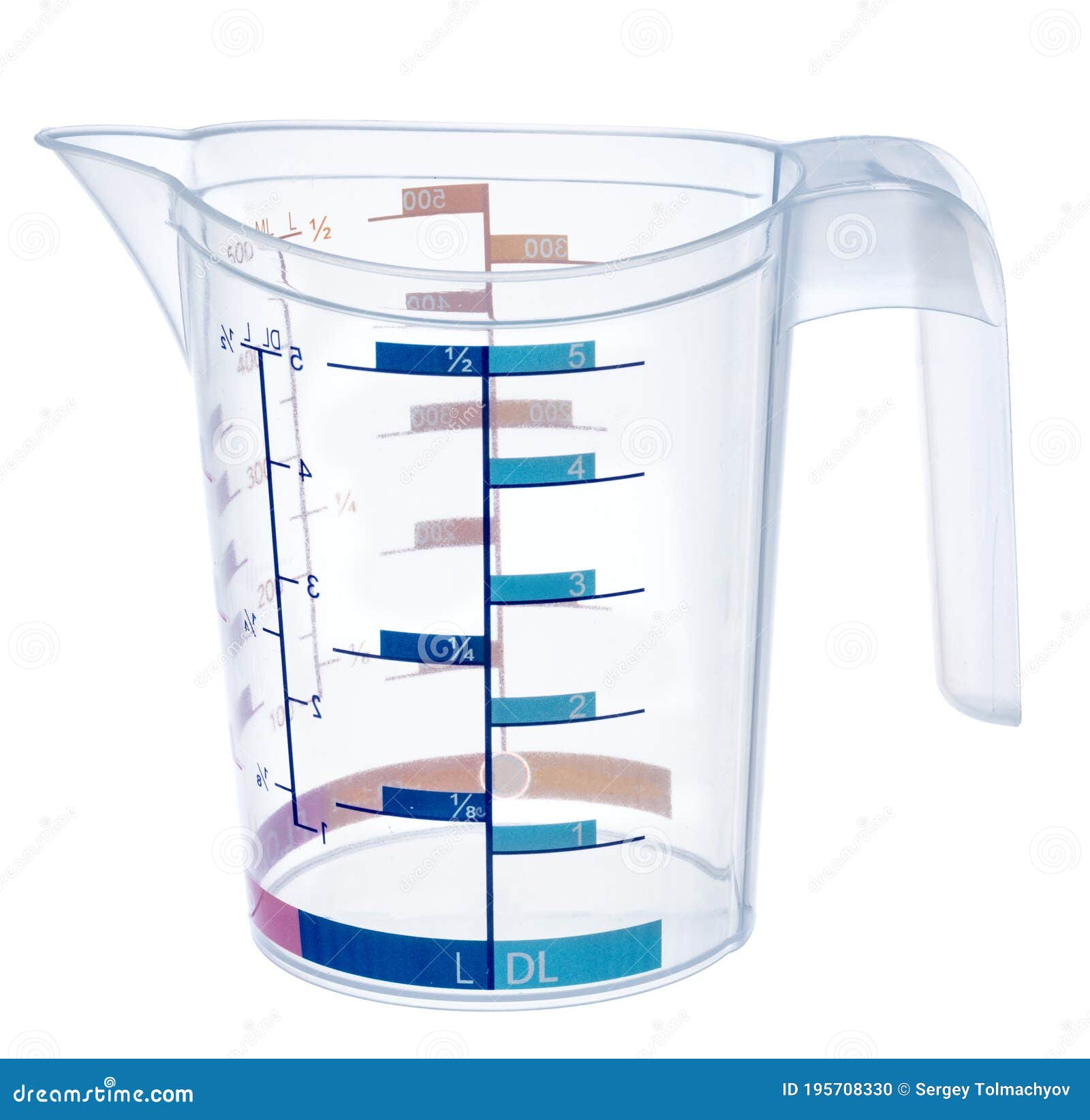 Empty Beaker Isolated on White Background Close Up Stock Photo - Image ...