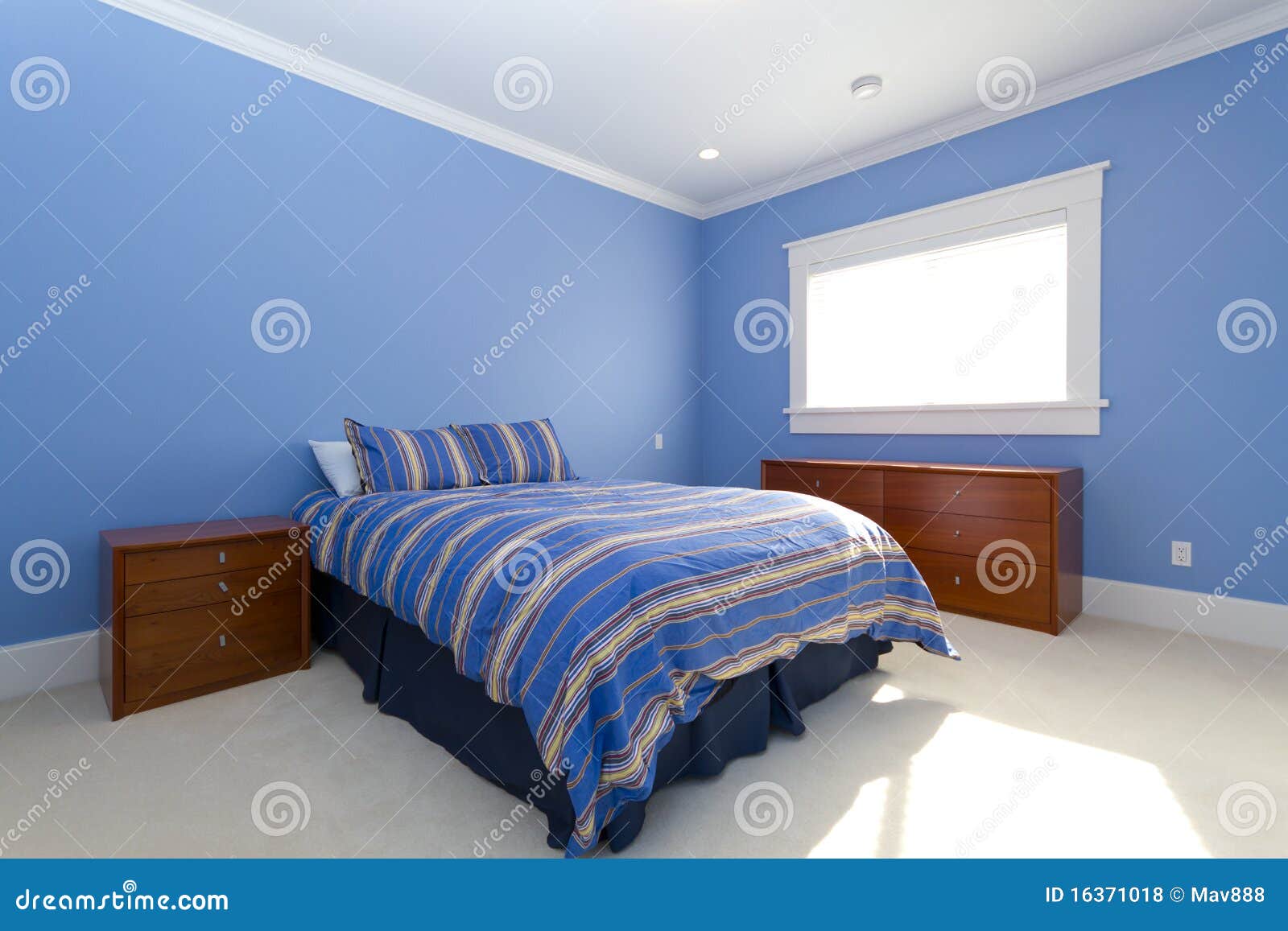 Empty bedroom stock photo. Image of empty, beige, bedroom - 16371018