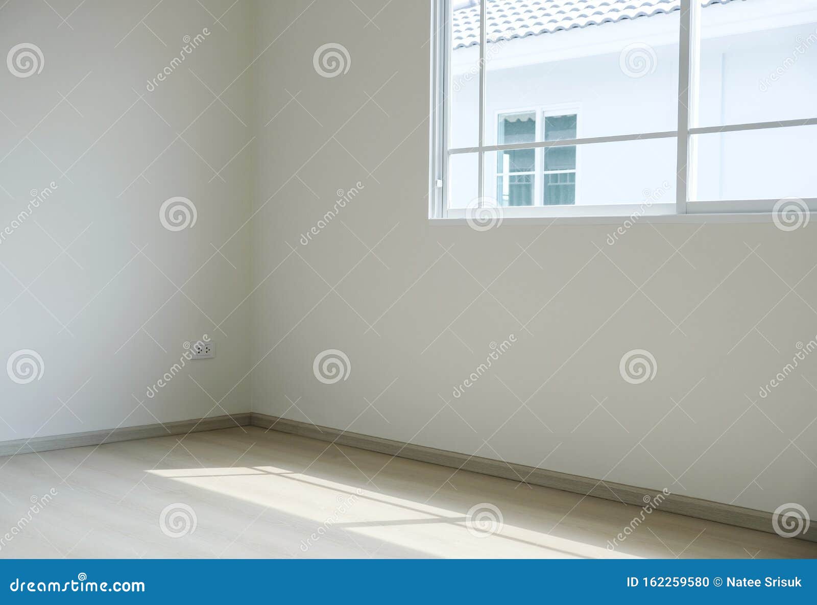 Empty bedroom in the home stock photo. Image of architecture - 162259580