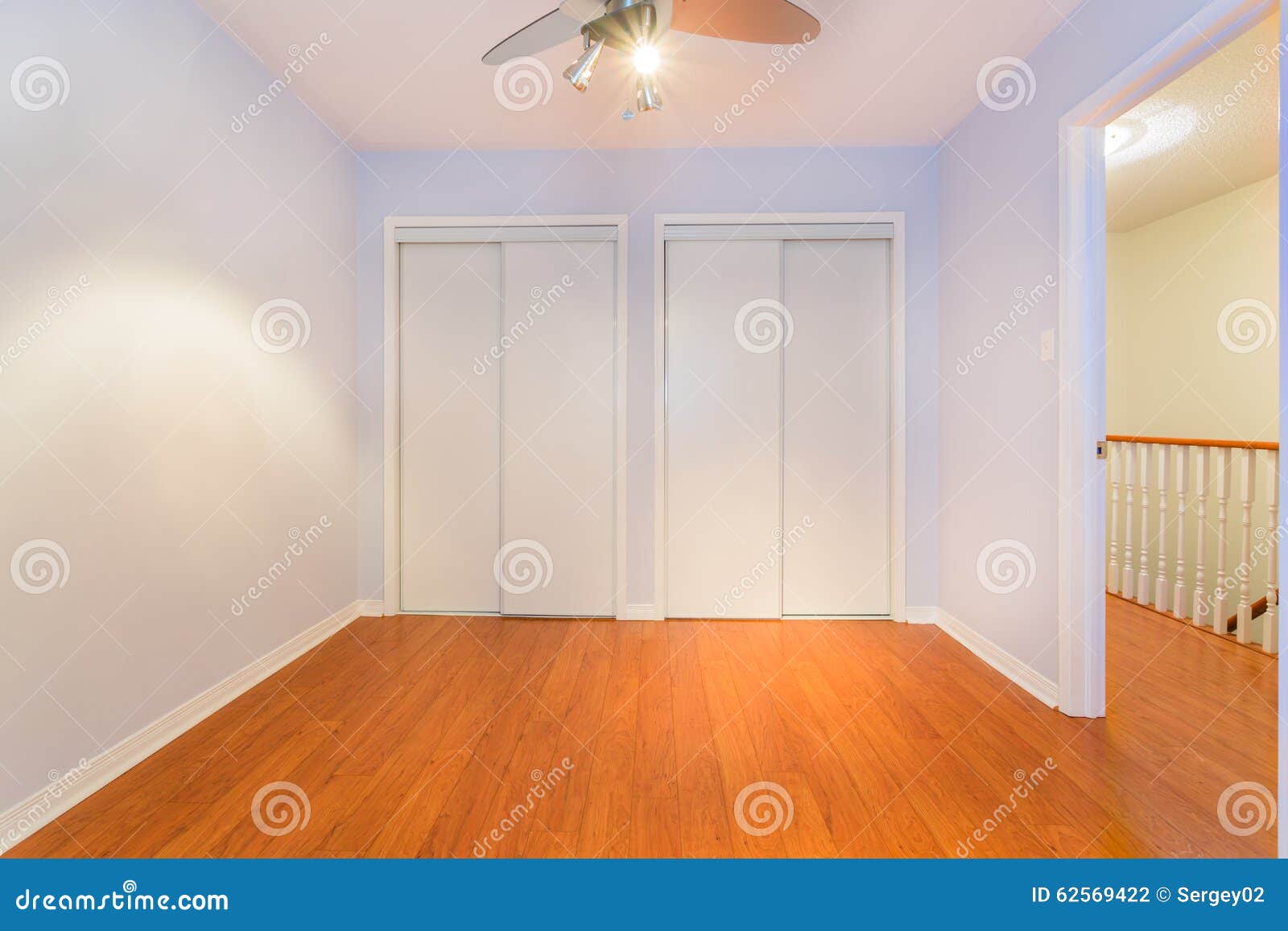 Empty Bedroom Interior Design Stock Photo - Image of home, elegance ...