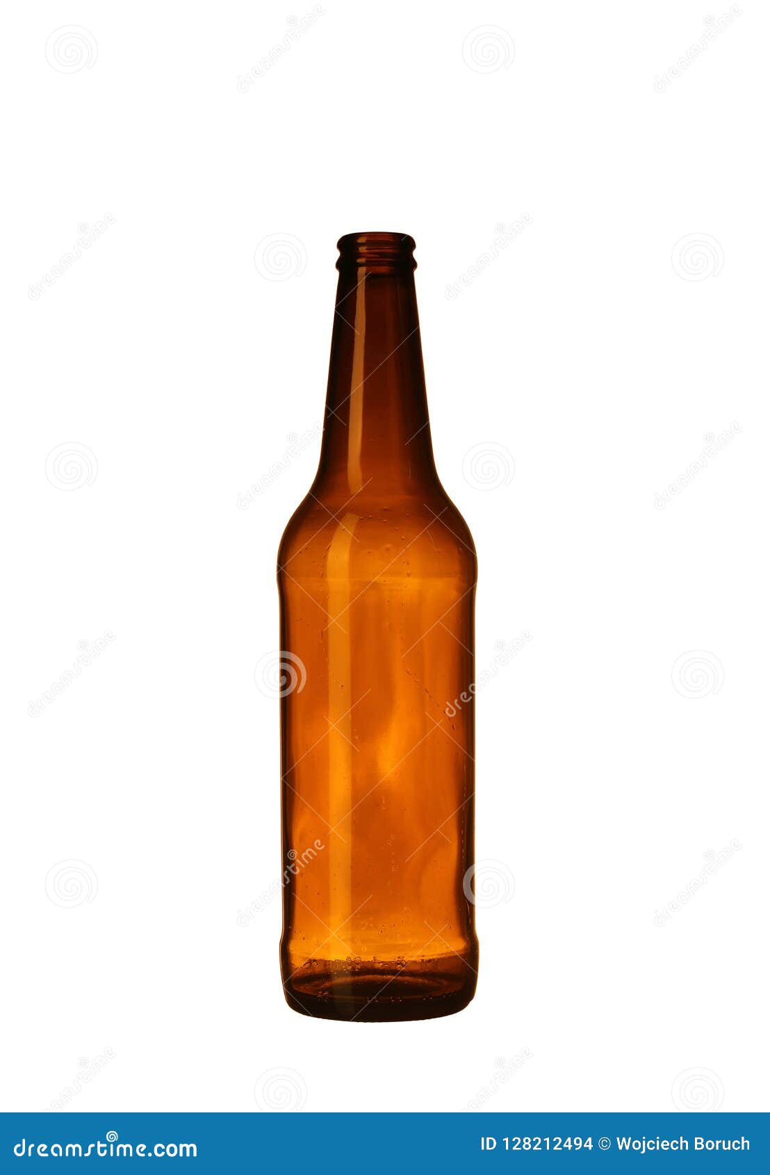 Empty beer bottle stock photo. Image of restaurant, empty - 128212494