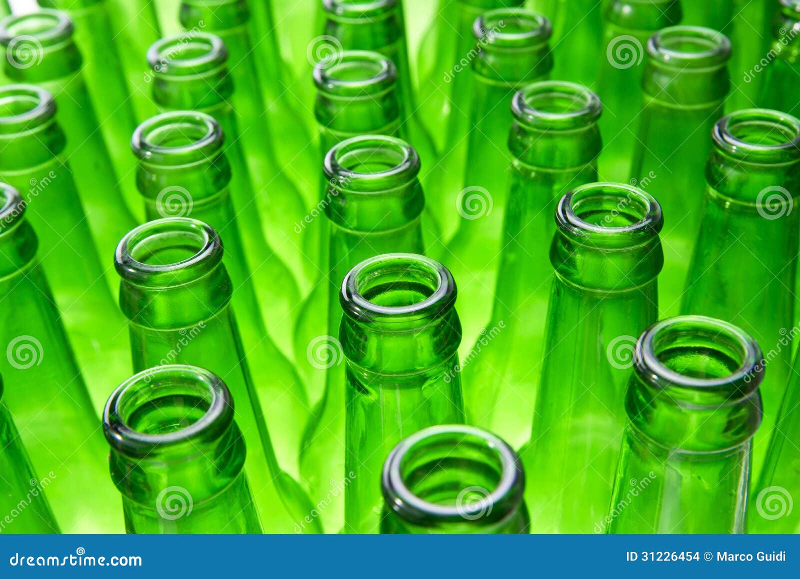 Empty Beer Bottles stock photo. Image of glass, reuse - 31226454
