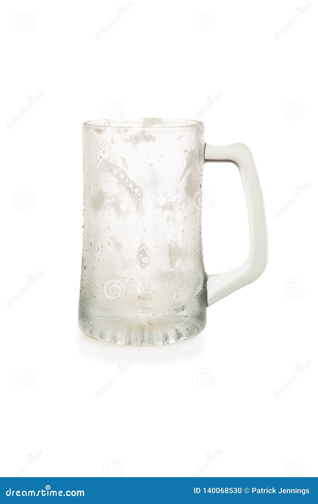 Empty Beer Mug with Foam stock photo. Image of brew - 140068530