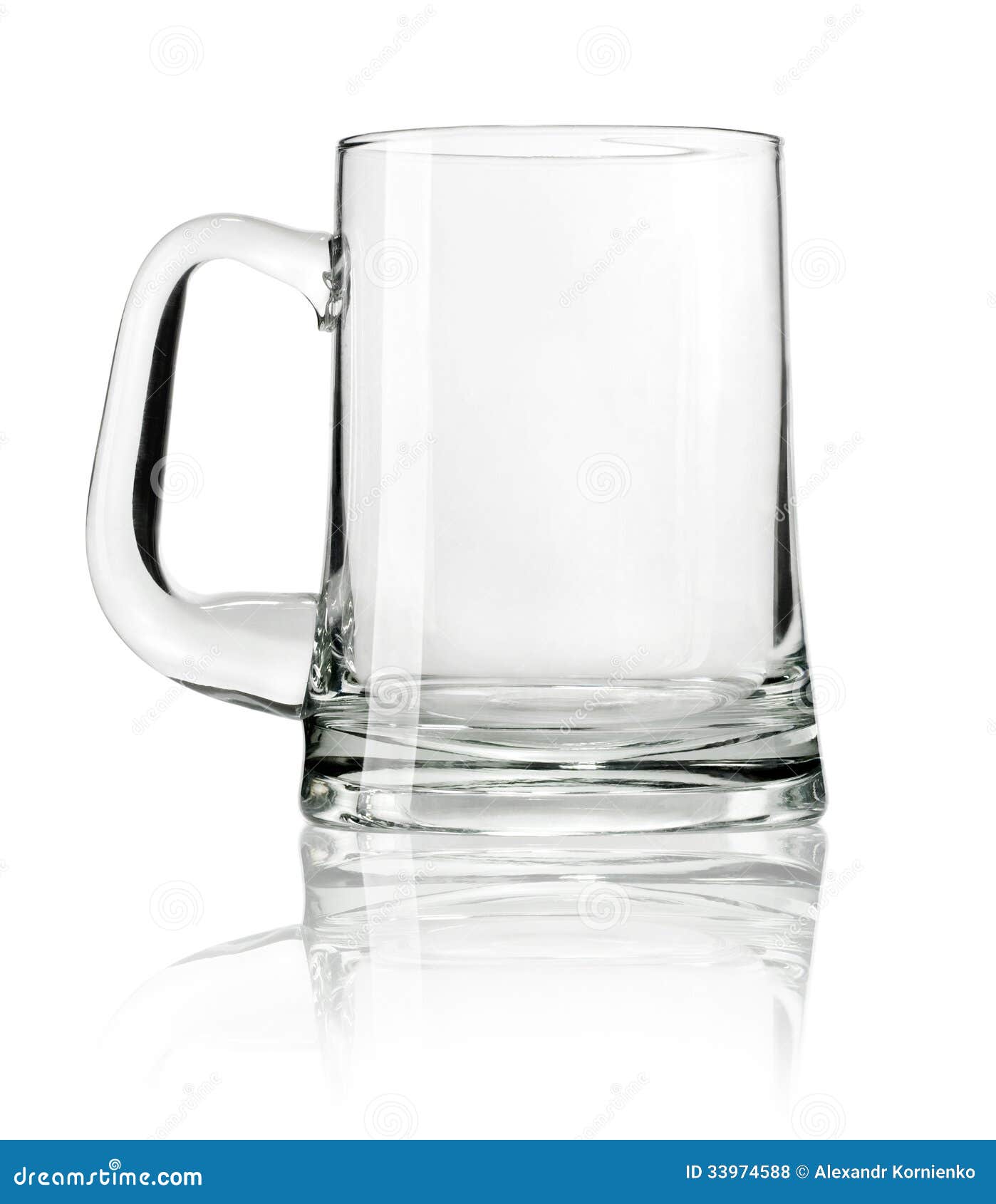 Empty beer mug stock photo. Image of beer, blank, fragility - 33974588