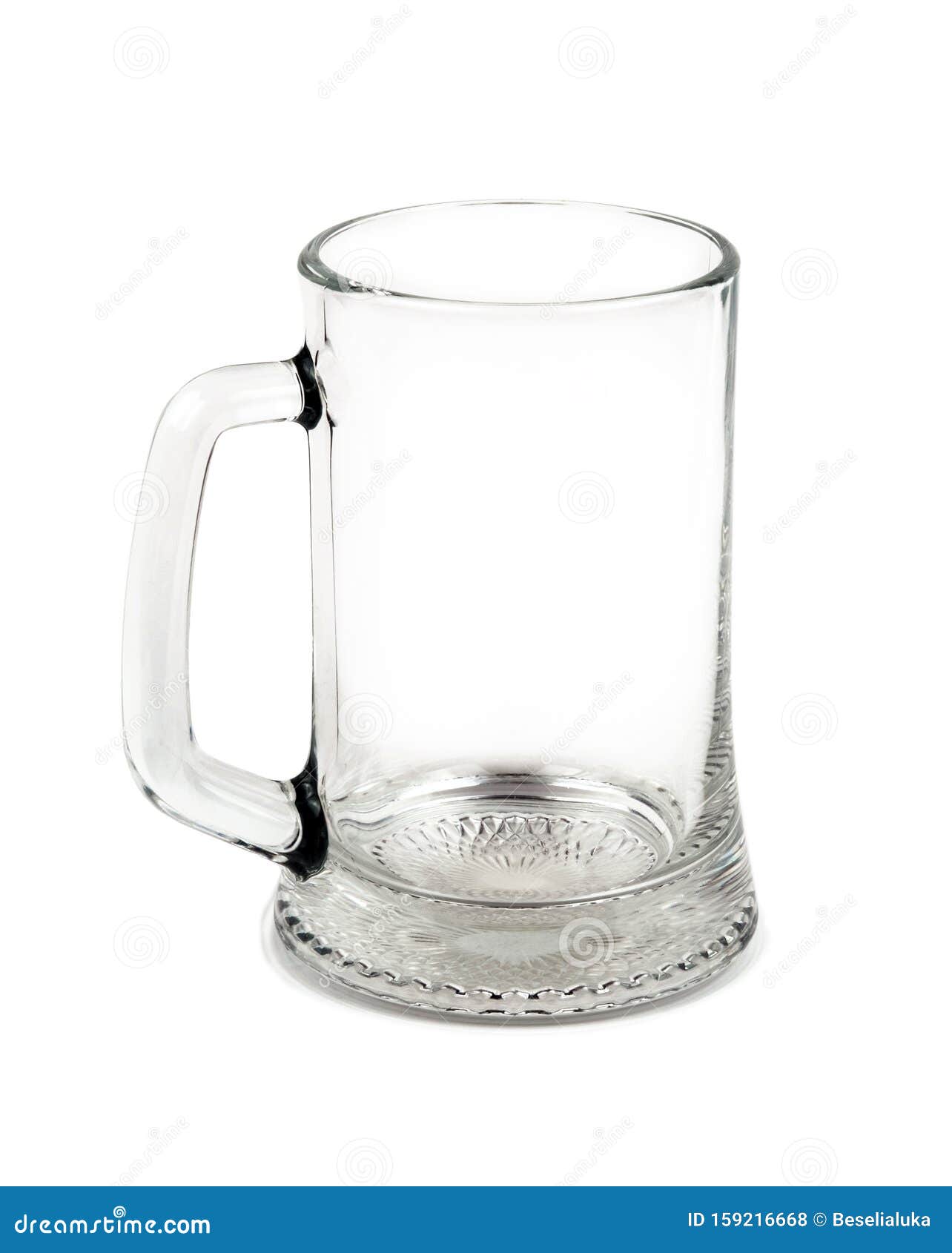 Empty beer mug stock photo. Image of alcohol, drunk - 159216668