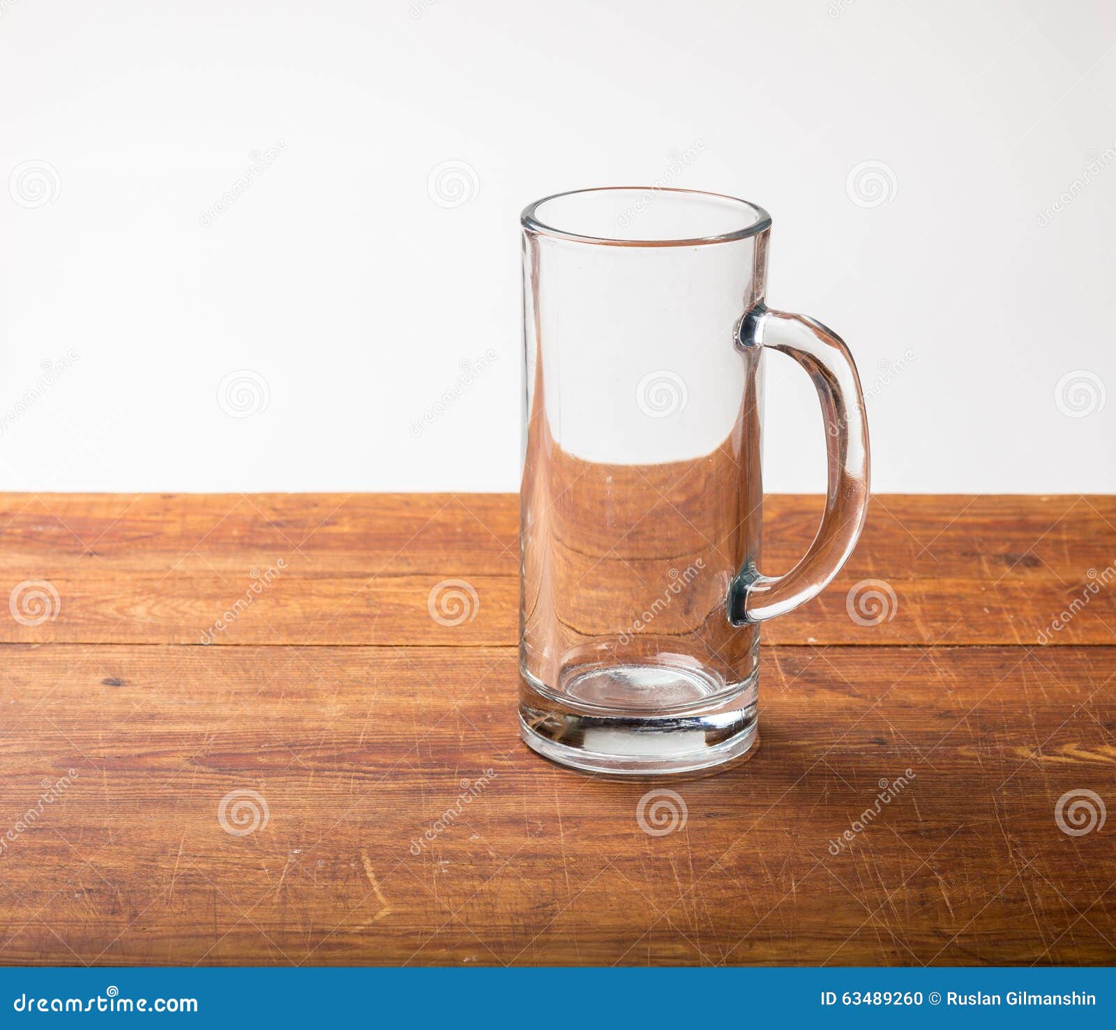 Empty beer mug on wood stock photo. Image of party, background - 63489260