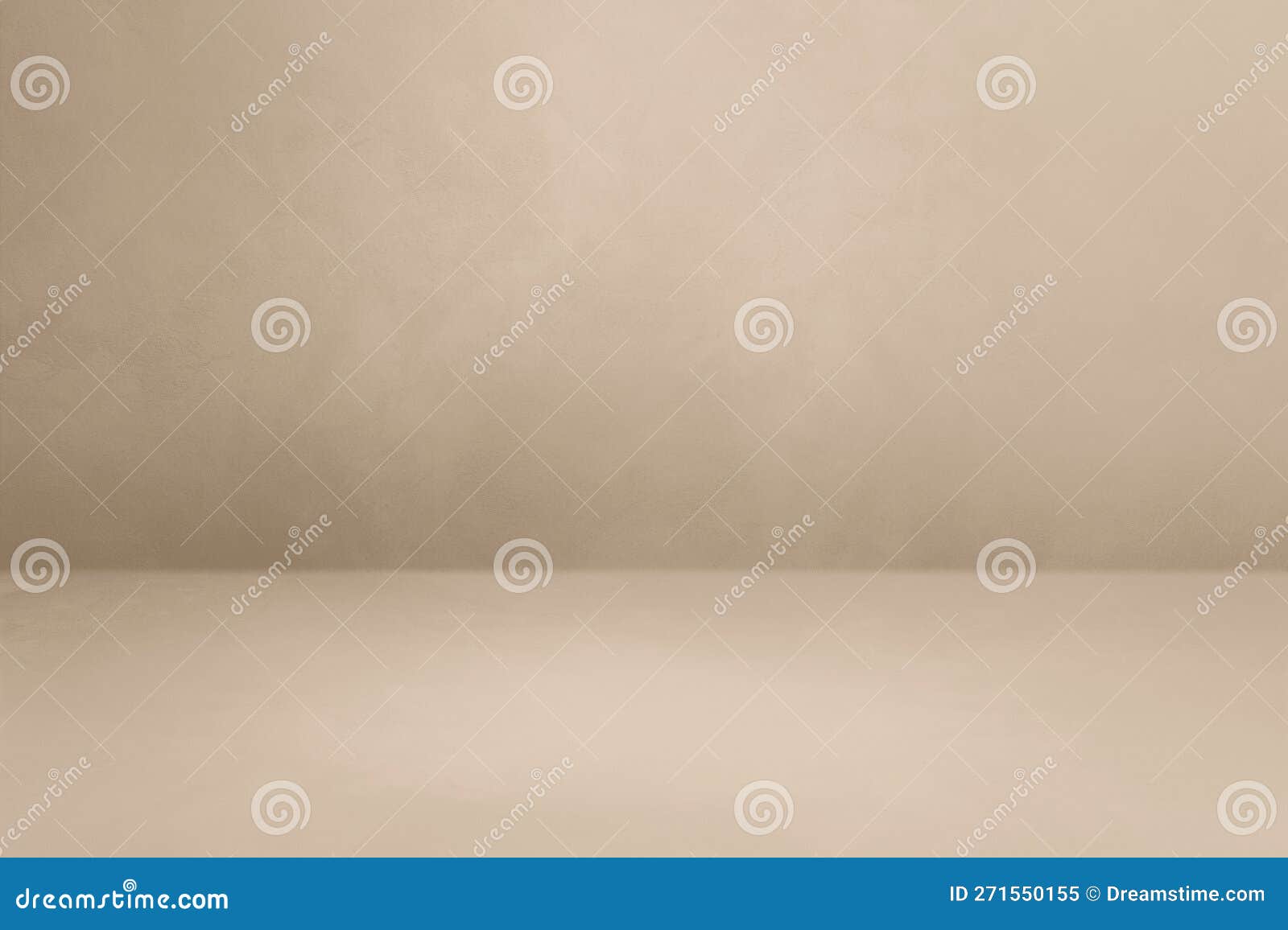 Empty Beige Concrete Interior Background Stock Image - Image of blank ...