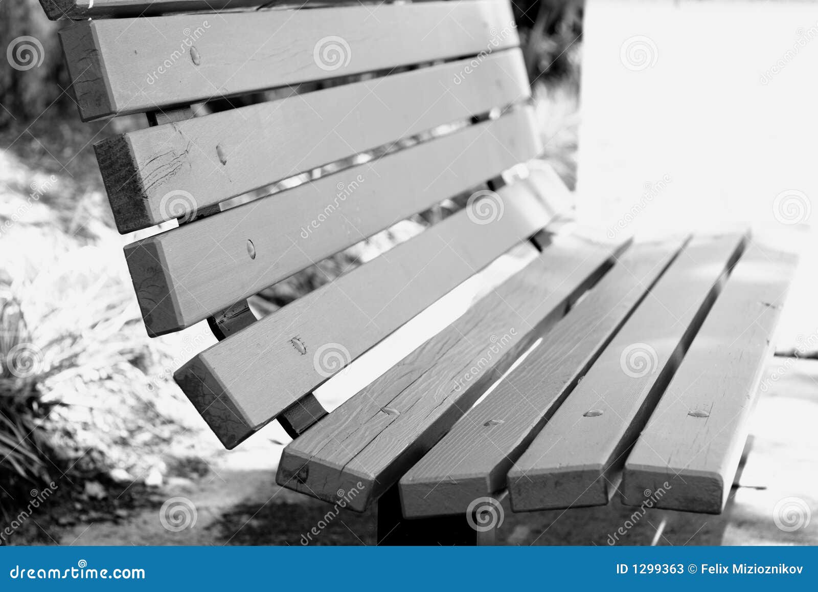 Empty bench stock image. Image of black, wood, relax, sitting - 1299363