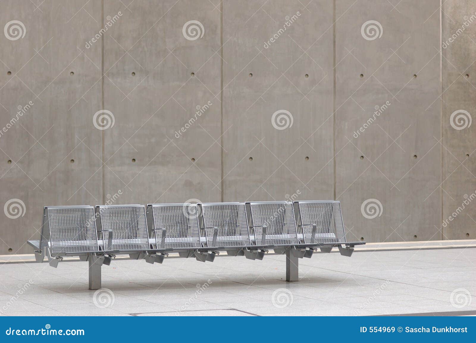 Empty bench stock image. Image of metal, empty, adverts - 554969