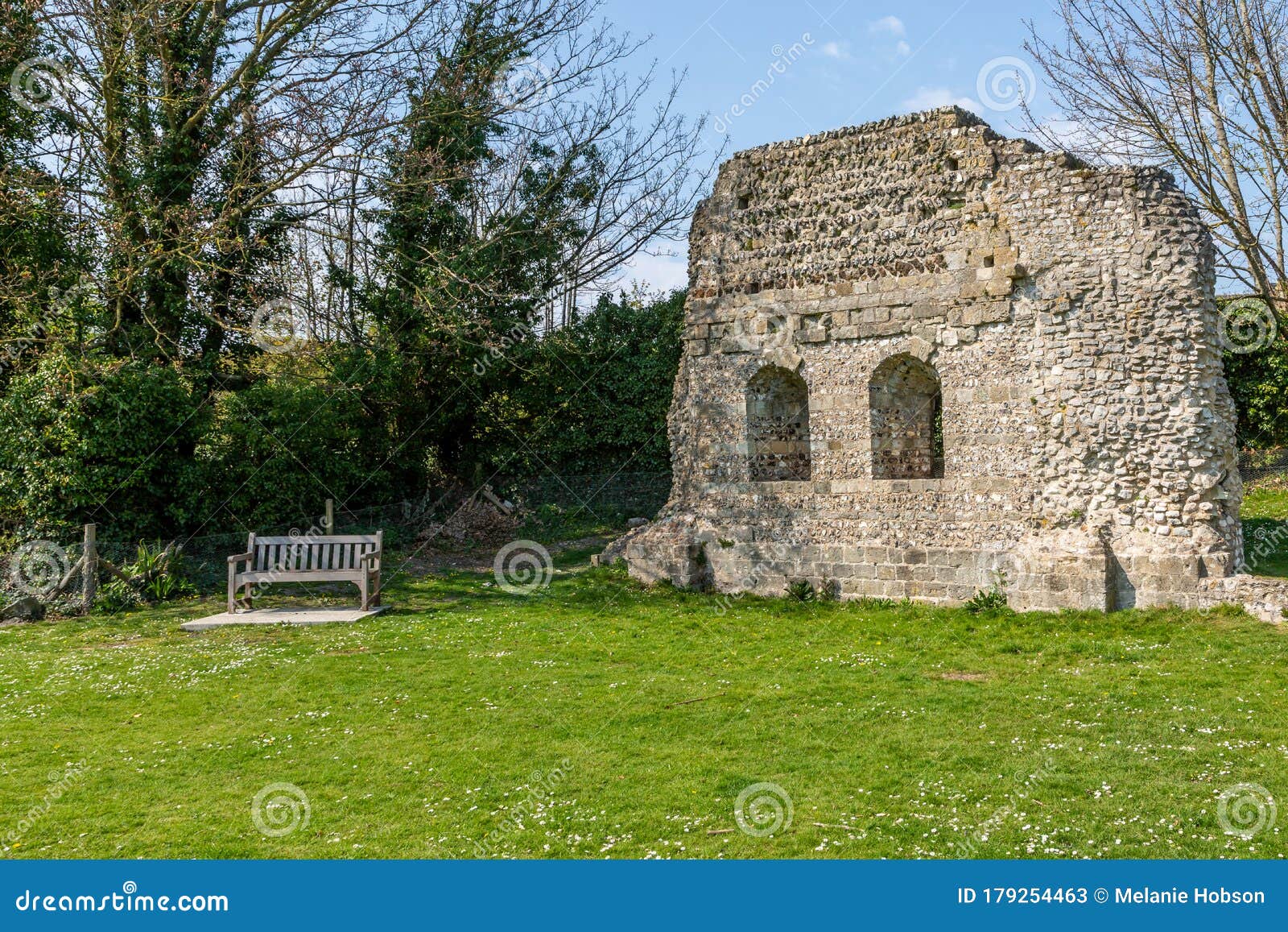 Lewes Priory stock image. Image of light, countryside - 179254463