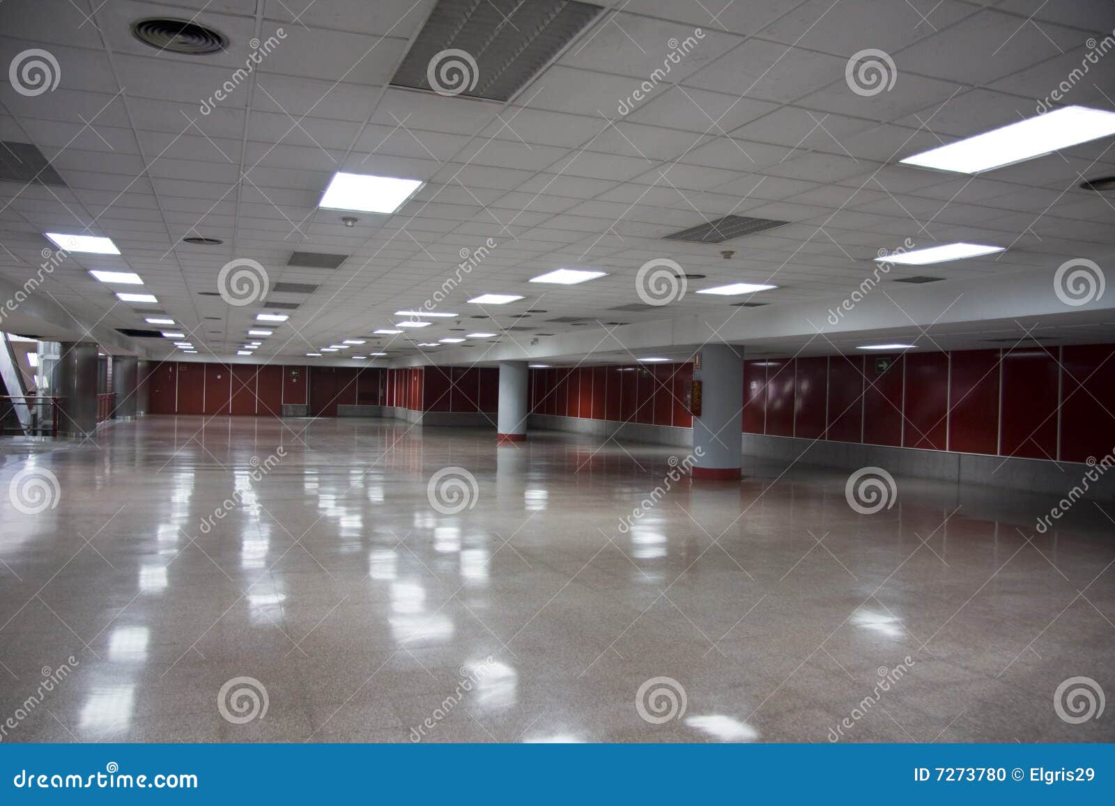 Empty big room stock photo. Image of industrial, empty - 7273780