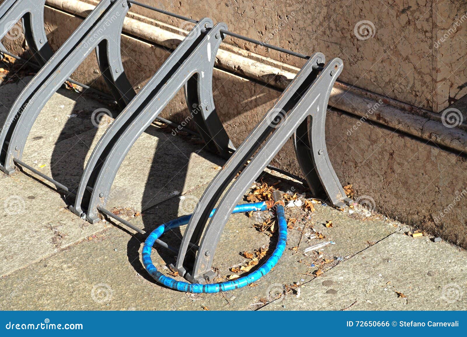 Empty bike rack stock photo. Image of biking, grunge - 72650666
