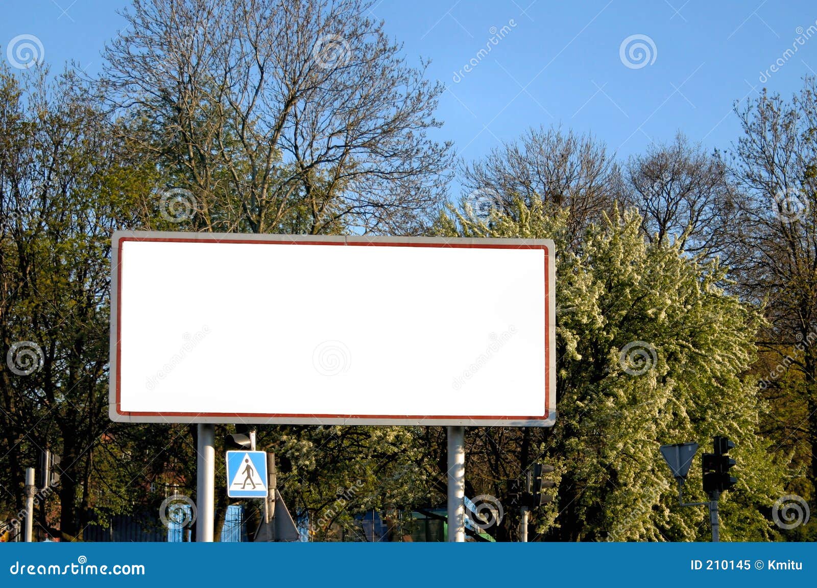 Empty billboard stock image. Image of empty, poster, placard - 210145