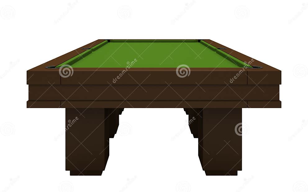 Empty billiard table stock illustration. Illustration of background ...