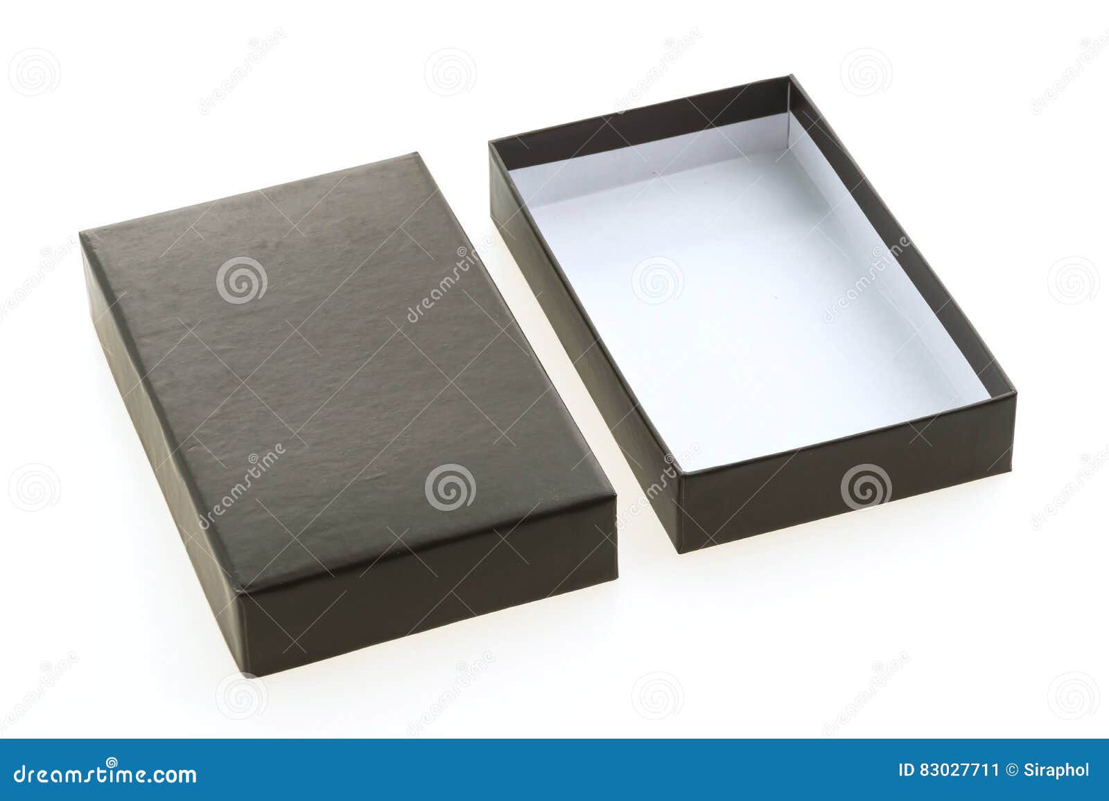 Empty black box stock image. Image of background, white - 83027711