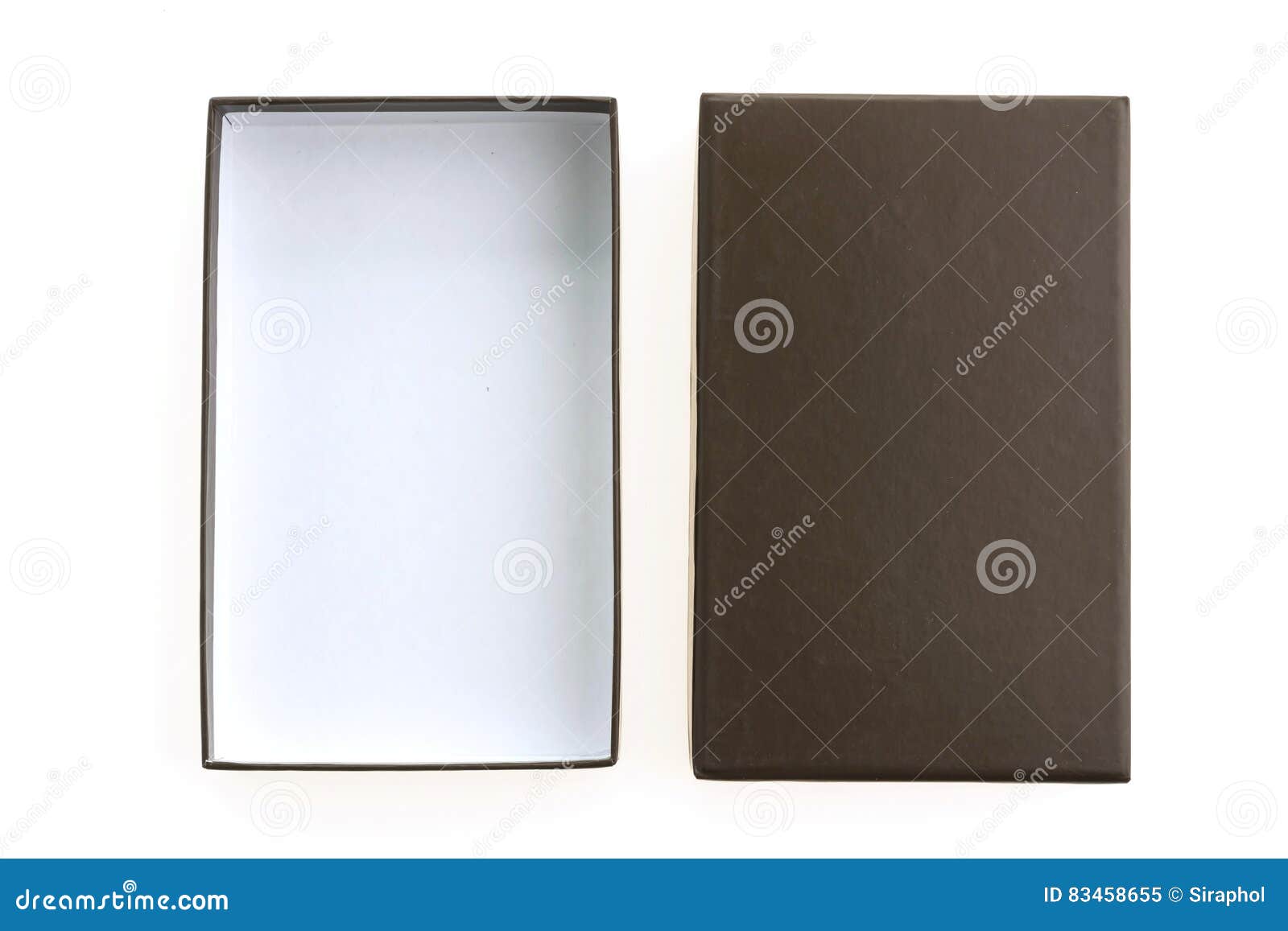 Empty black box stock image. Image of background, carton - 83458655