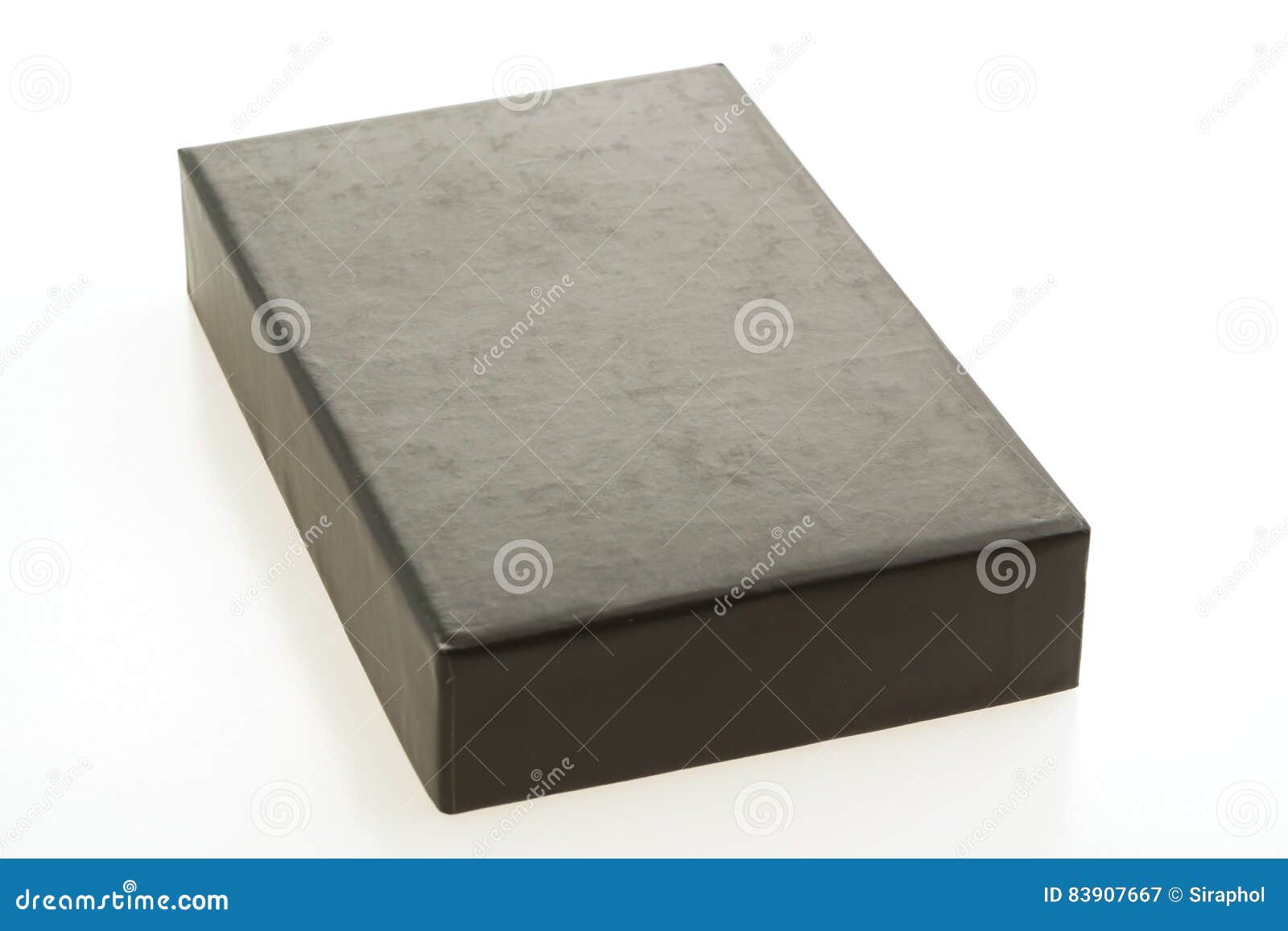 Empty black box stock image. Image of mockup, cardboard - 83907667