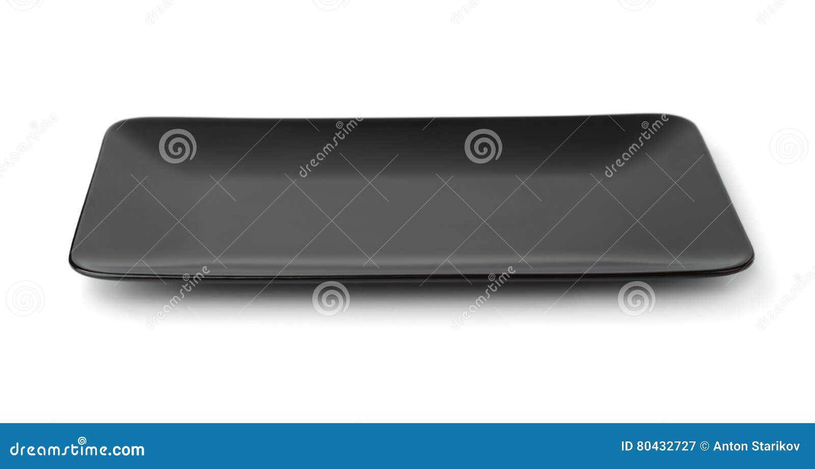 Empty black square plate stock image. Image of empty - 80432727