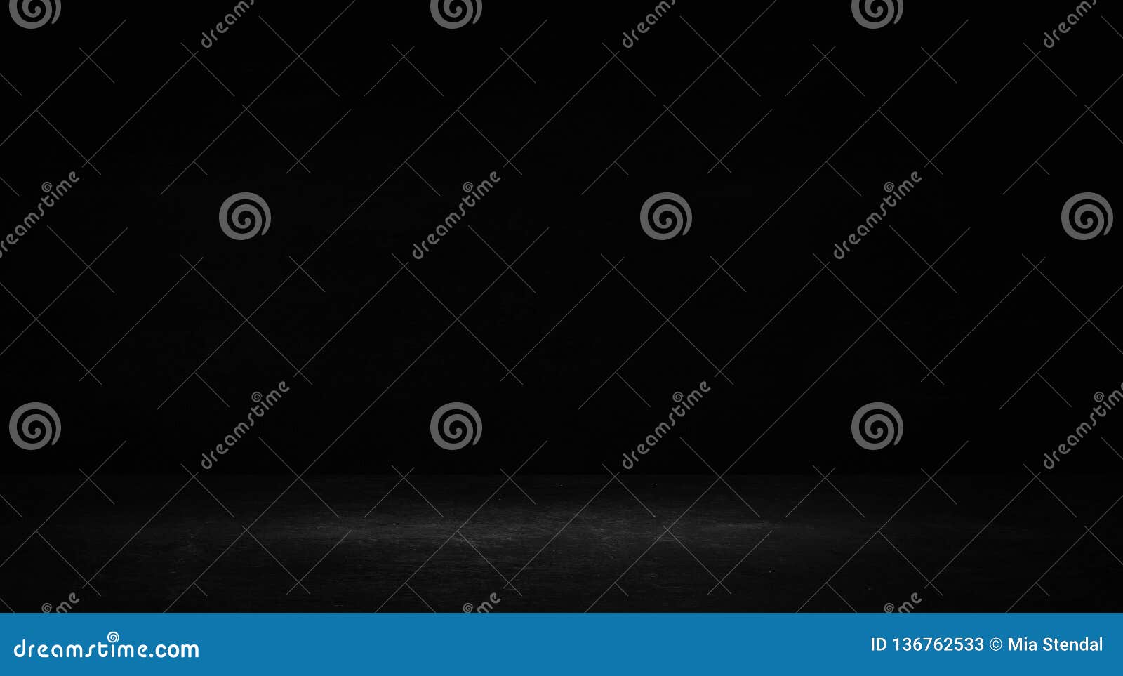 Empty Black Studio Room. Dark Background. Abstract Dark Empty Studio ...