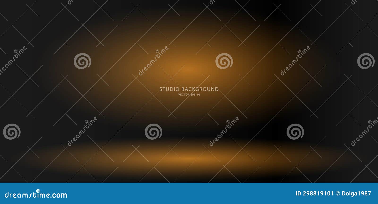 Empty Black and Yellow Studio Background. an Empty Studio Room for a ...