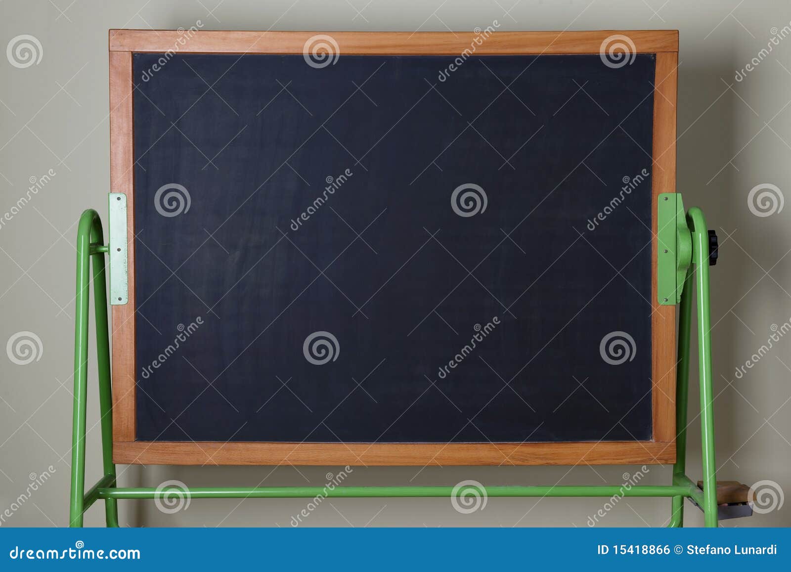 Empty blackboard stock photo. Image of color, chalkboard - 15418866