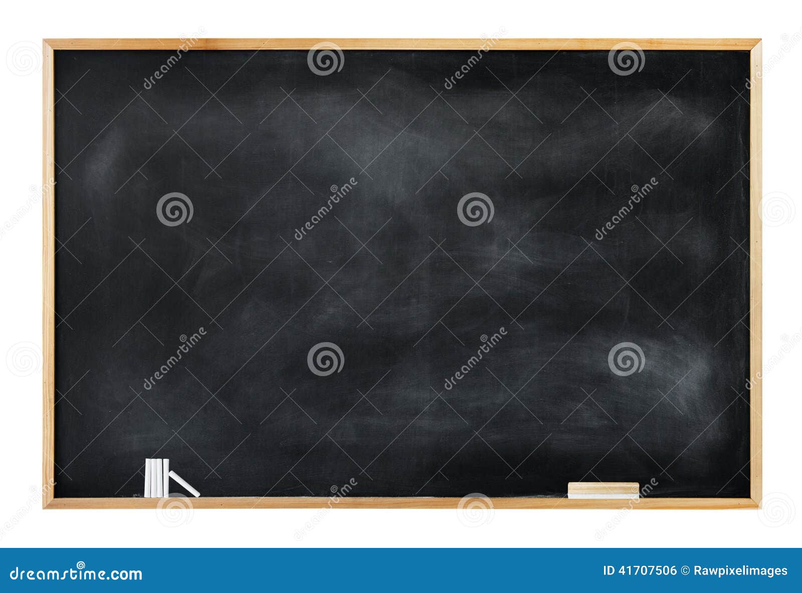 Empty Blackboard with Copy Space Stock Photo - Image of frame ...