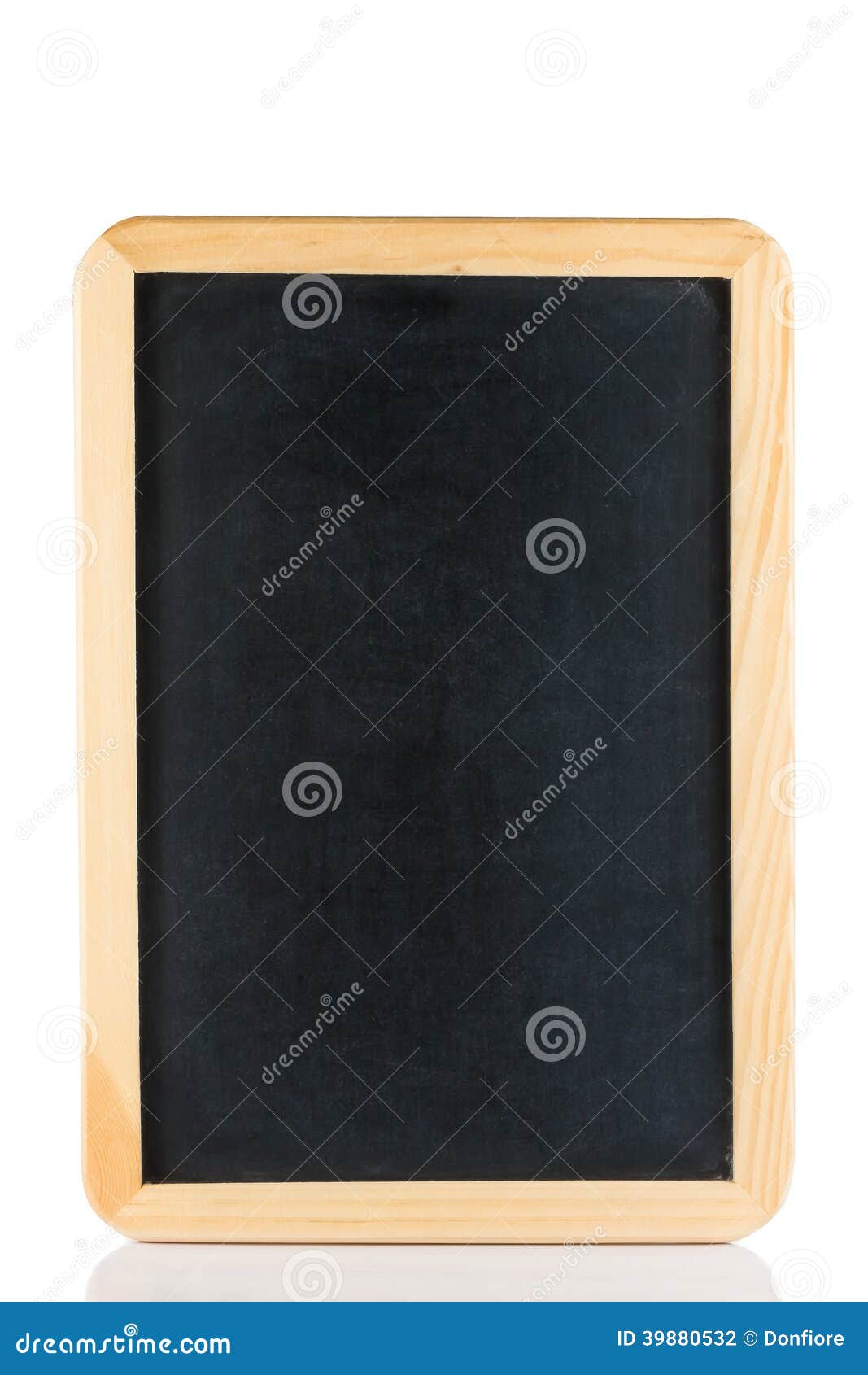 Empty blackboard isolated stock photo. Image of class - 39880532
